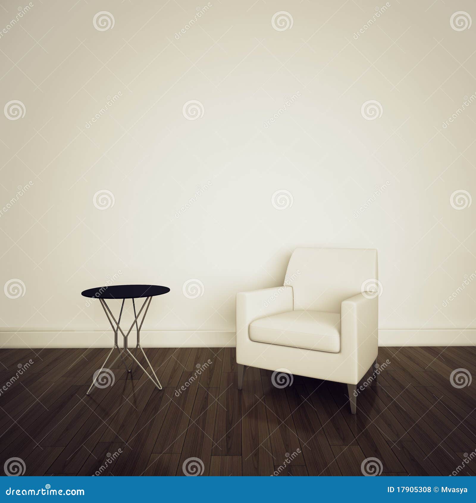 Butaca En Interior Cómodo Moderno Stock de ilustración - Ilustración de ...