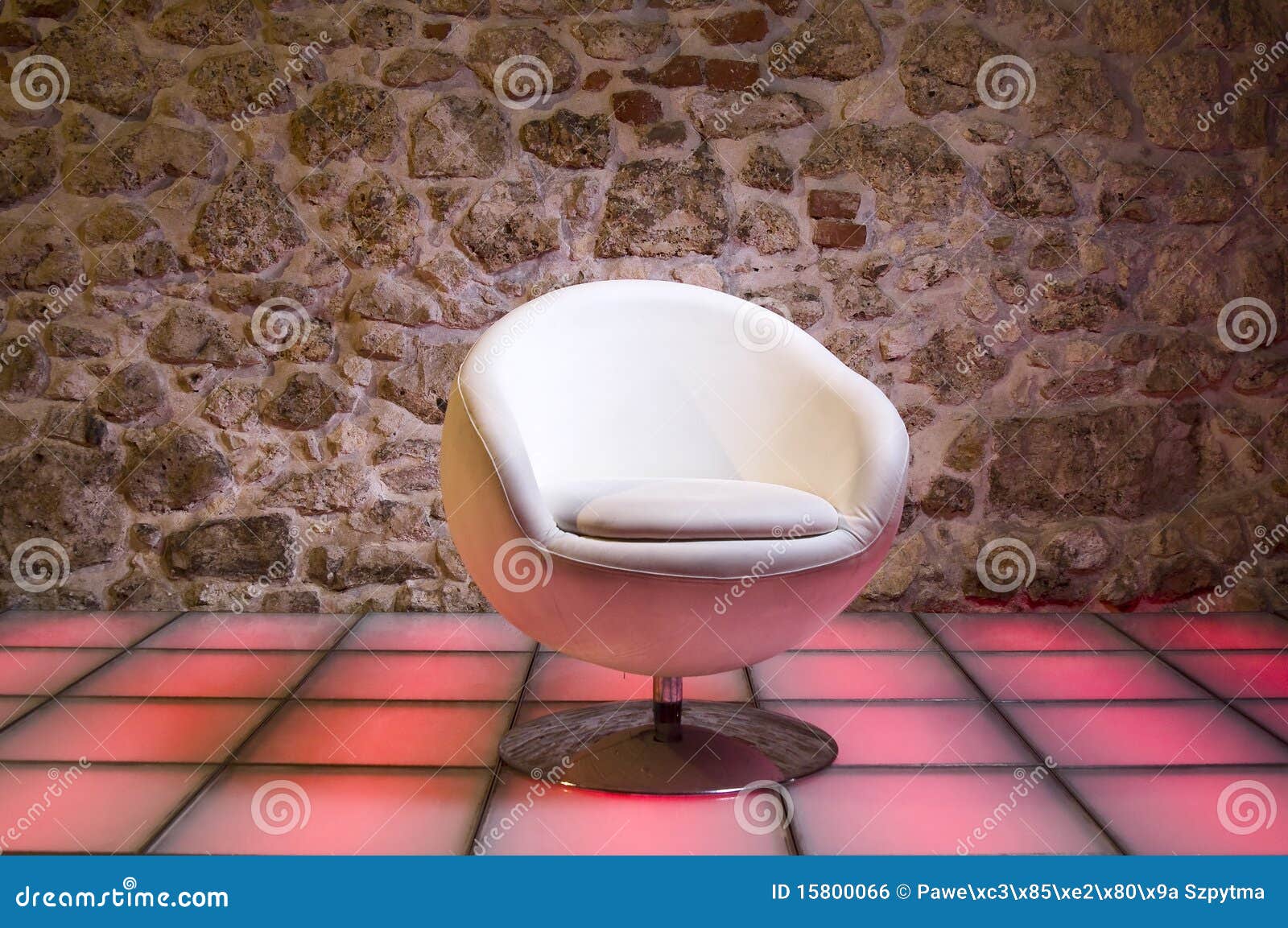 Butaca moderna foto de archivo. Imagen de butaca, blanco - 15800066