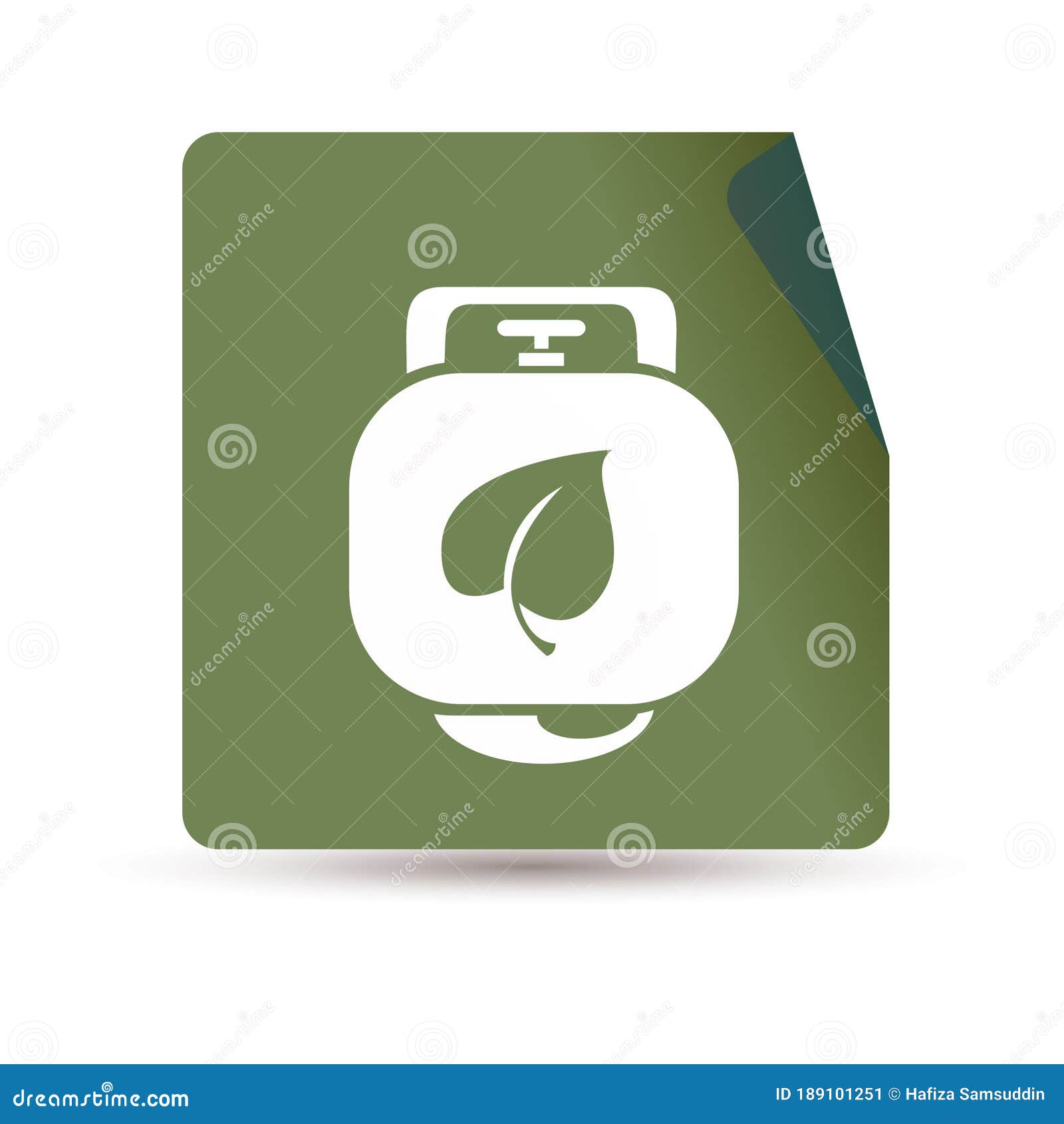 Butane Gas Cylinder Cartoon Vector | CartoonDealer.com #5264381