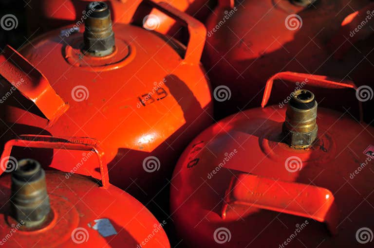 Butane cylinders stock photo. Image of butane, container - 6209740