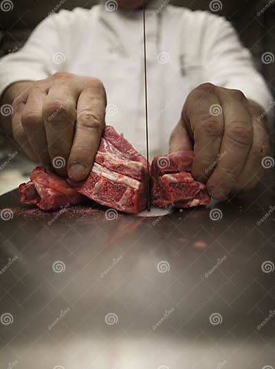 Butcher stock photo. Image of shop, meat, beef, indoors - 13366882