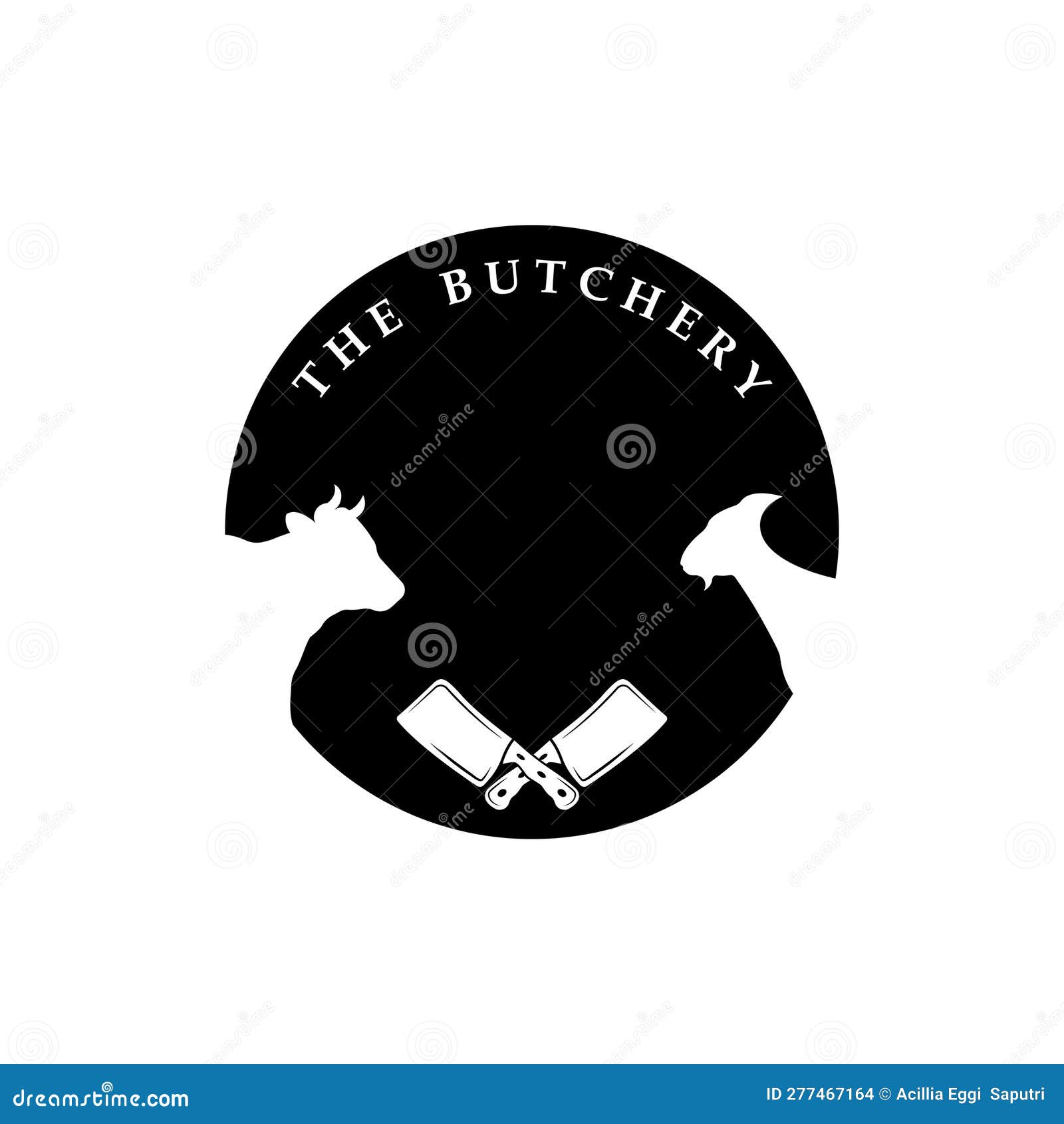 Butcher logo vector stock vector. Illustration of symbol - 277467164