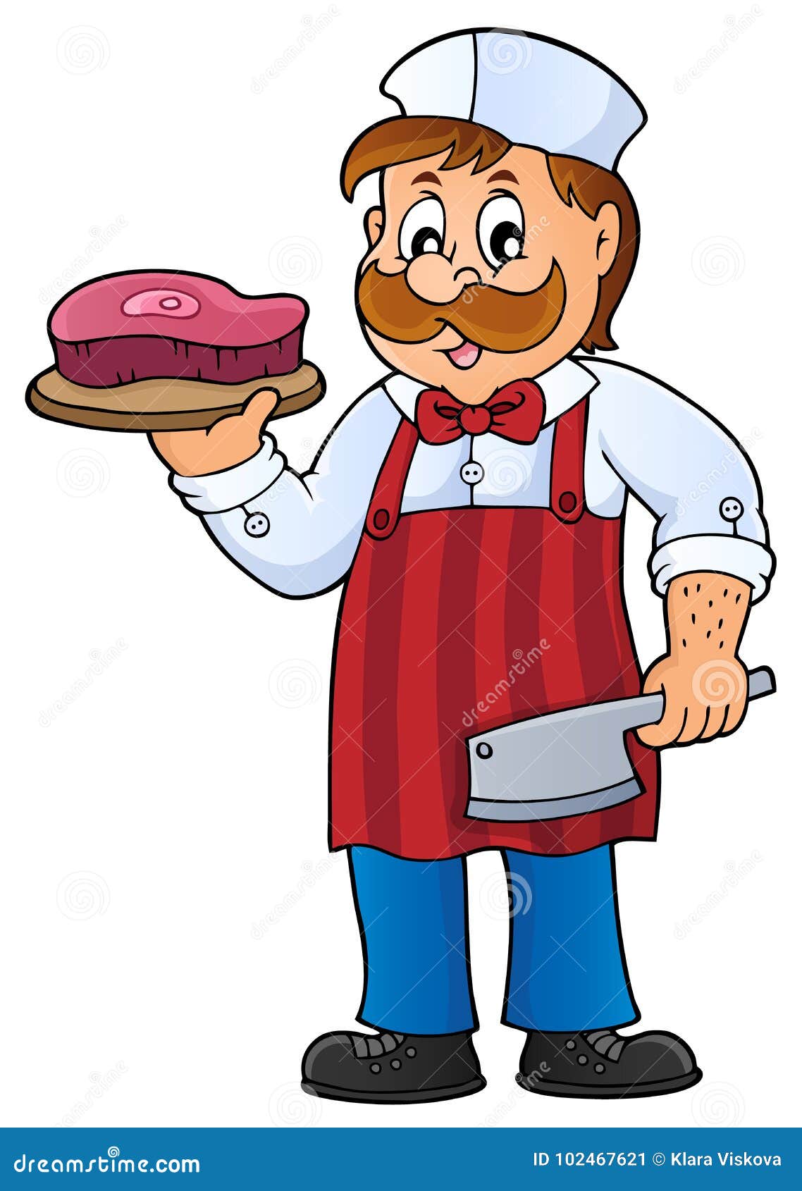 Butcher theme image 1 stock vector. Illustration of eps10 - 102467621