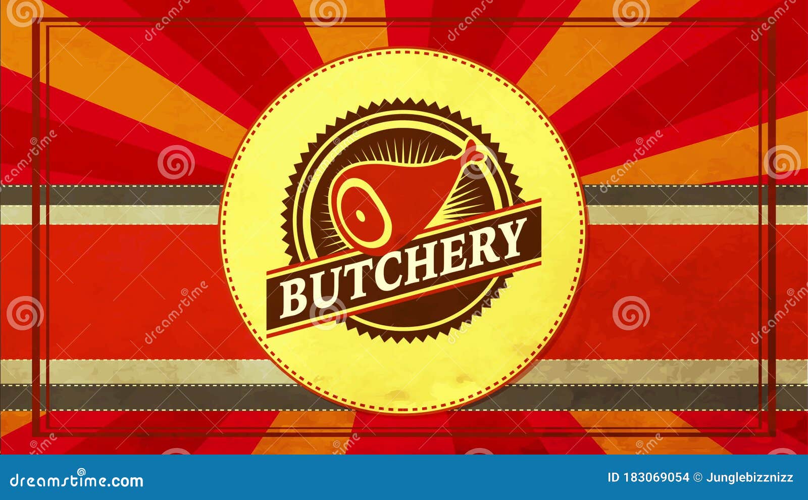 Butchery Advertisement Presentation for Meat Retailer Stock Footage ...