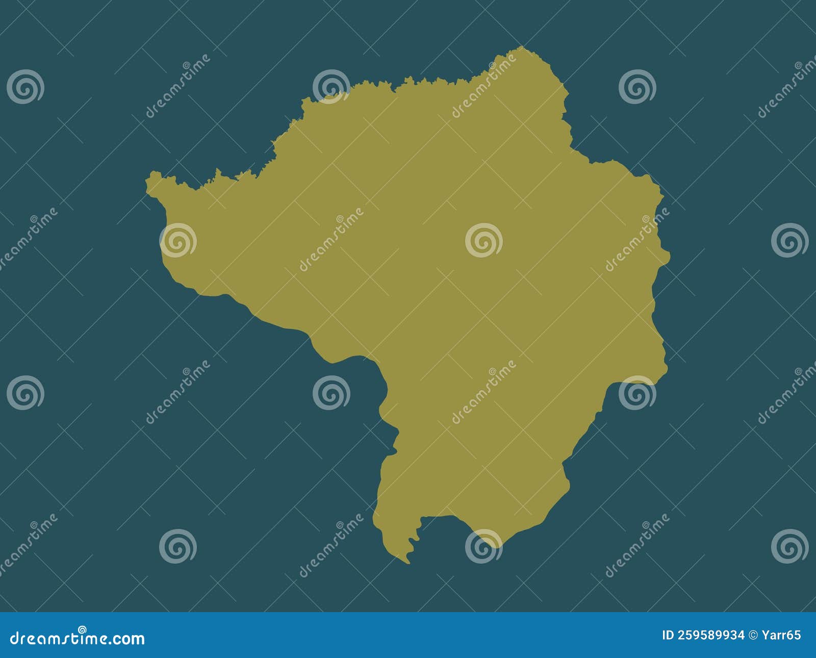 Butha-Buthe, Lesotho. Solid. No Legend Stock Illustration ...