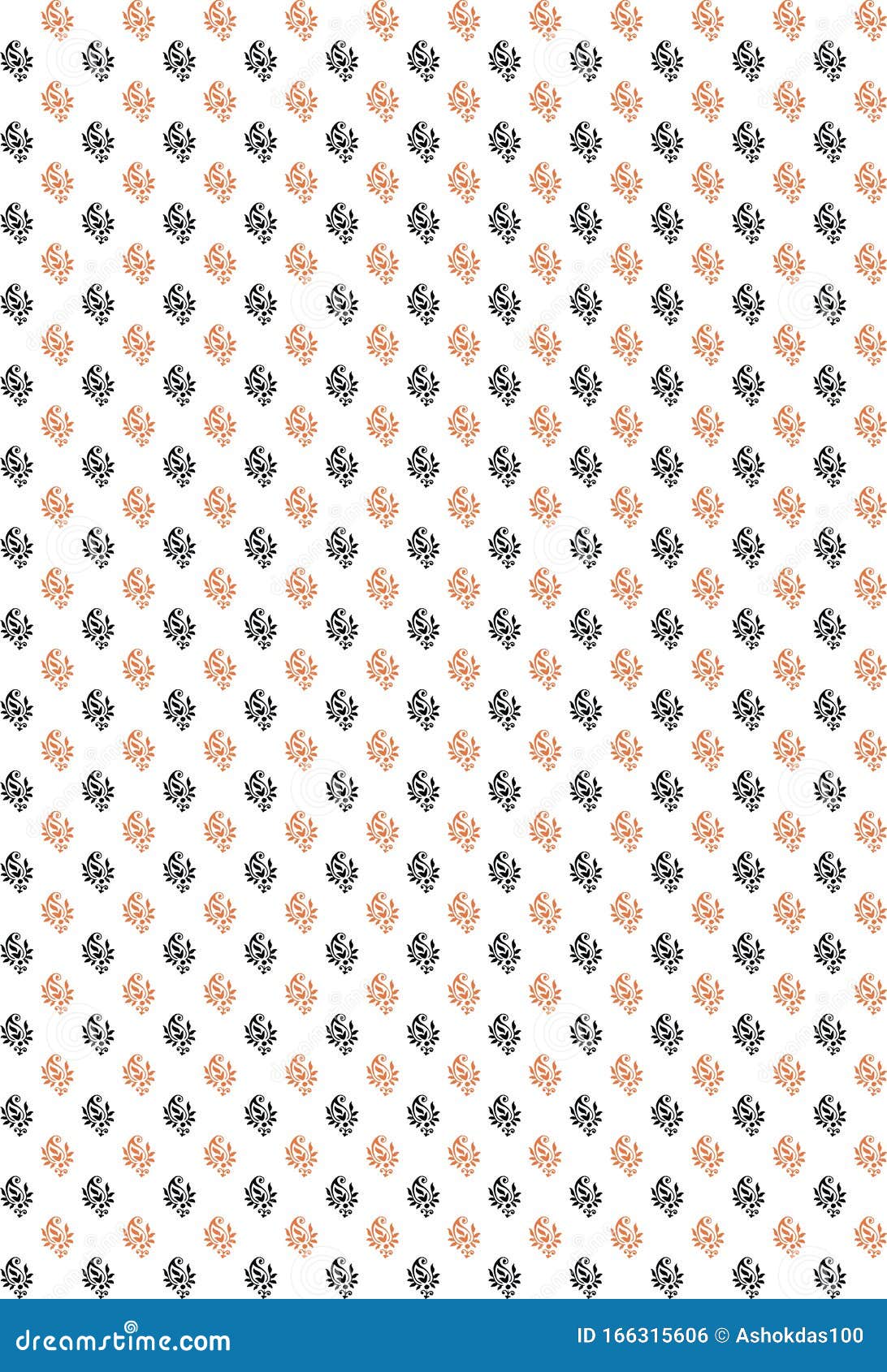 BUTI PATTERN DESIGN BACKGROUND for PRINT Stock Illustration ...