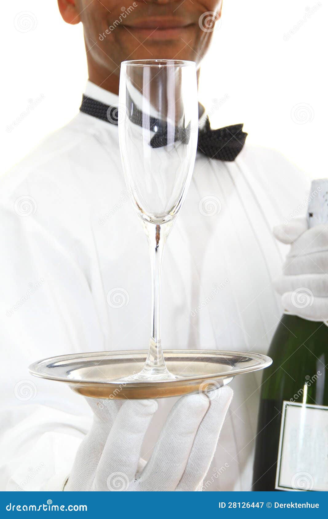 Butler stock image. Image of handsome, holding, attire - 28126447