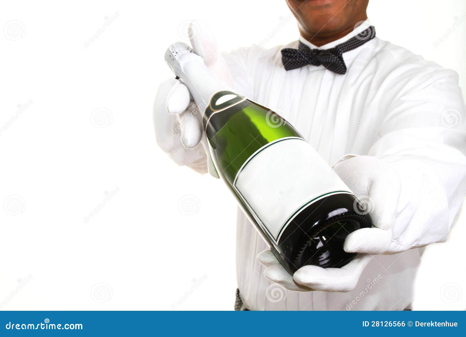 Butler stock photo. Image of holding, bottle, hold, cheerful - 28126566