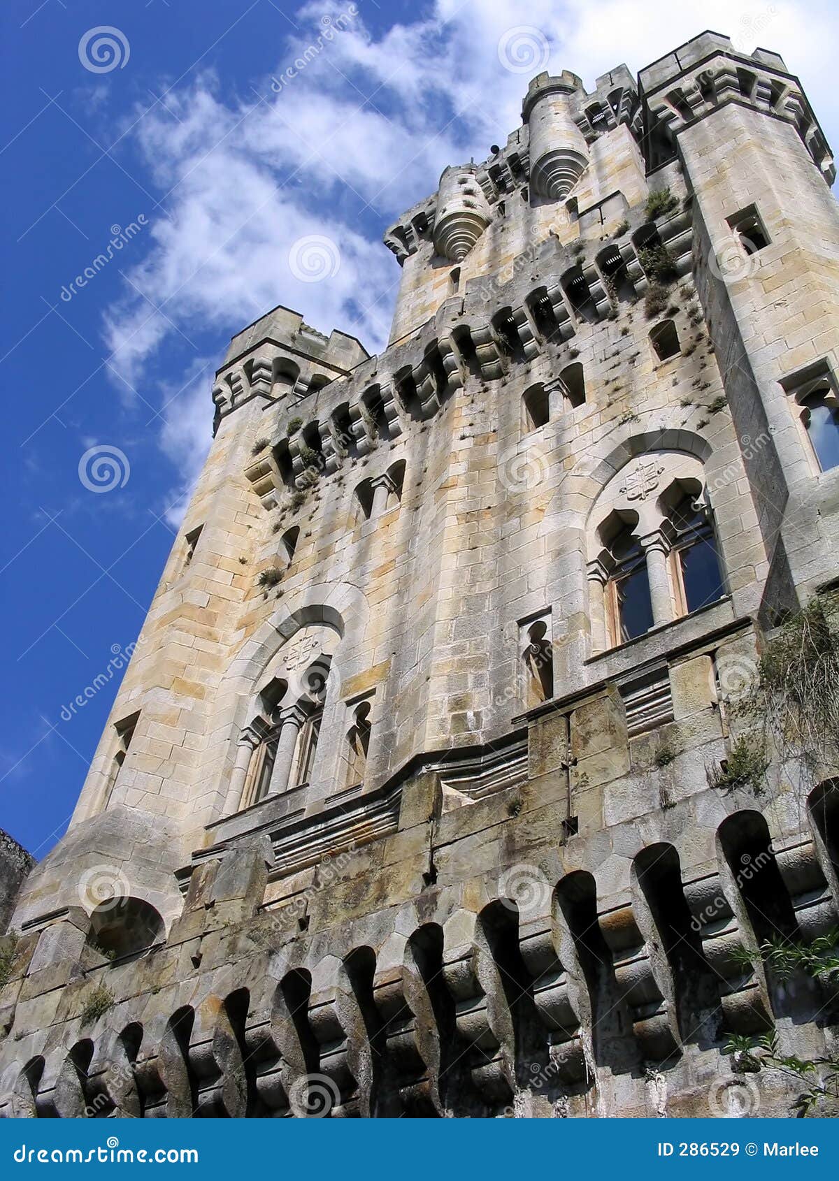 Butron s Castle stock image. Image of fortress, feudal - 286529