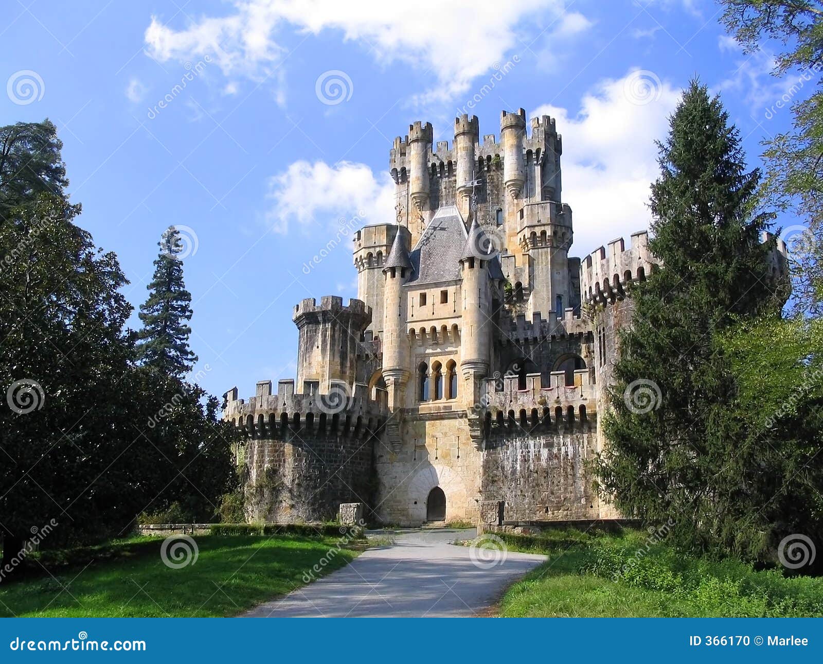 Butron s Castle stock photo. Image of defense, knight, castle - 366170