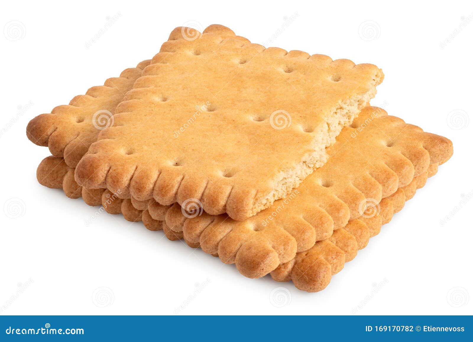 Butter biscuits on white stock photo. Image of closeup - 169170782
