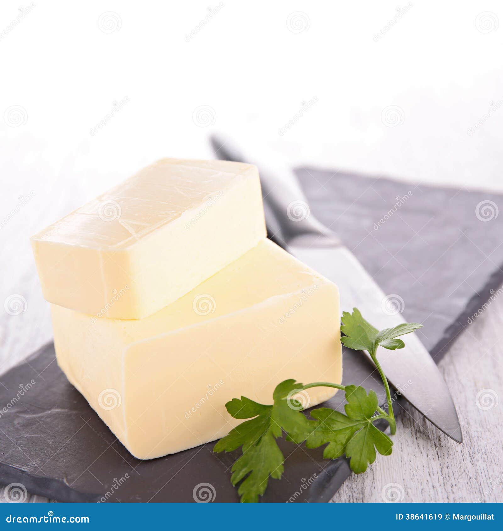 Butter stock image. Image of dairy, butter, spread, block - 38641619