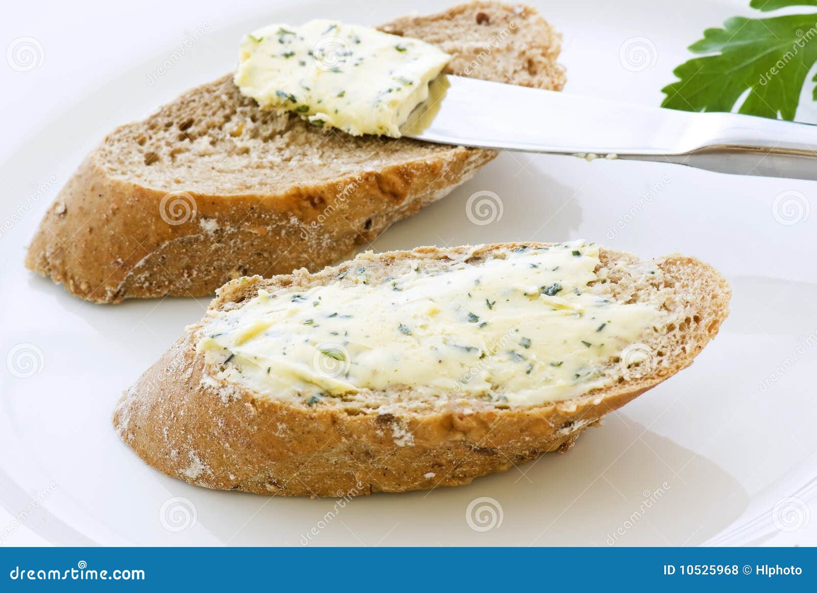 Butter Bread stock photo. Image of appetizer, dinner - 10525968