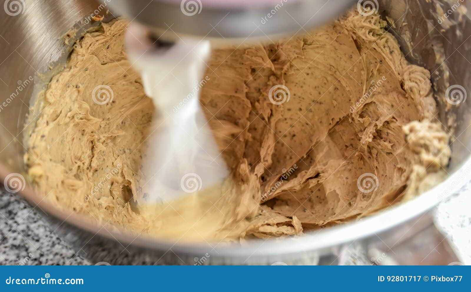 Butter and Brown Sugar Spin in Blender Stock Image - Image of equipment ...