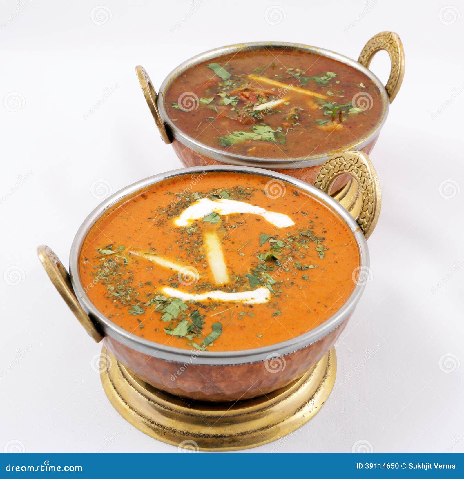 Meat And Curry Sauce In A Pan. Chicken Kadhai. Indian Chicken Curry ...