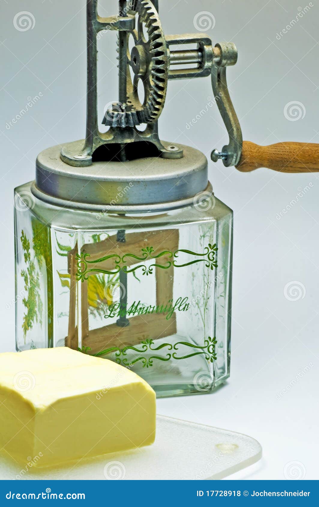 Butter churn stock photo. Image of appliance, butter - 17728918
