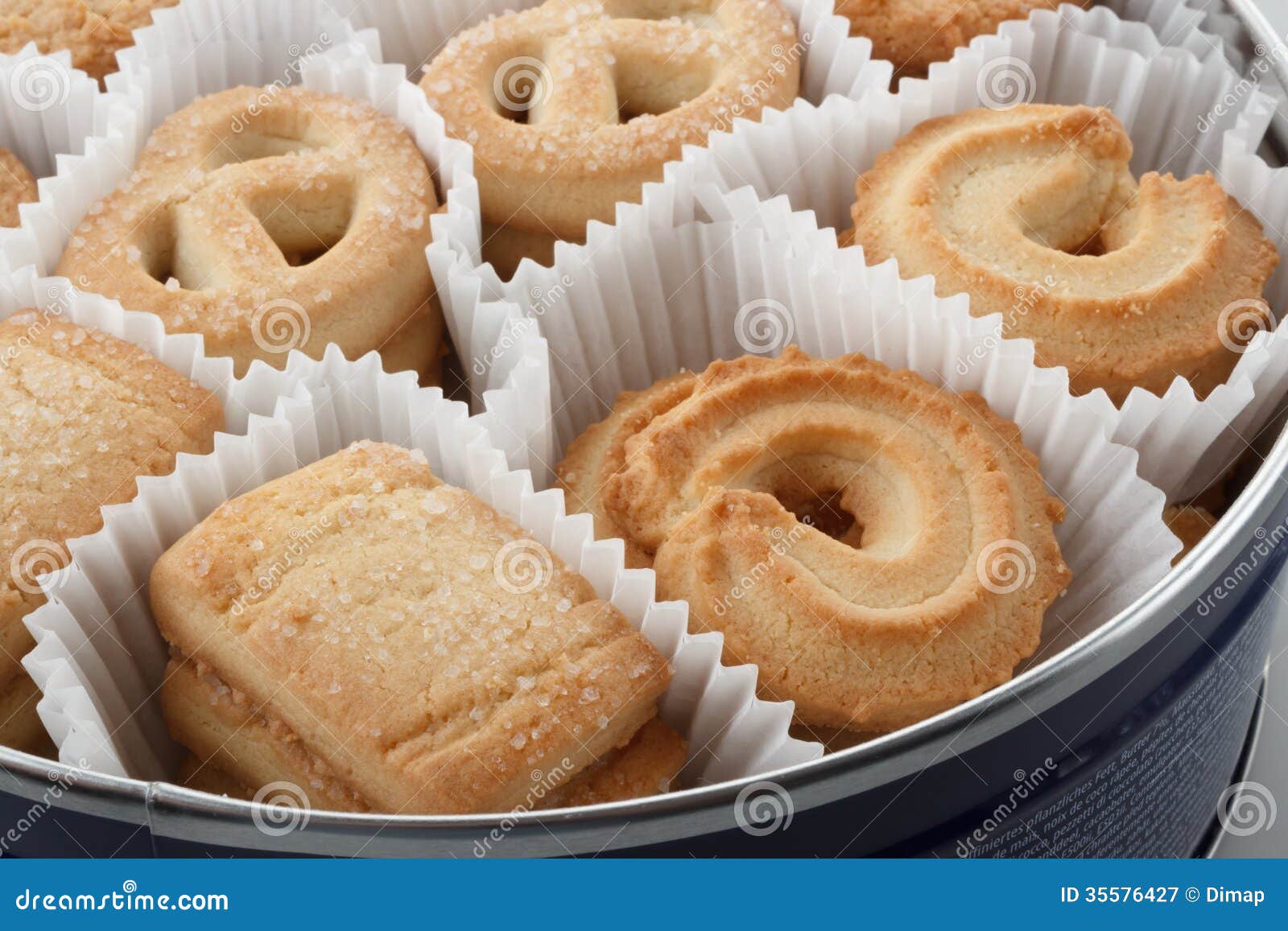 Butter cookies stock image. Image of shortbread, food - 35576427