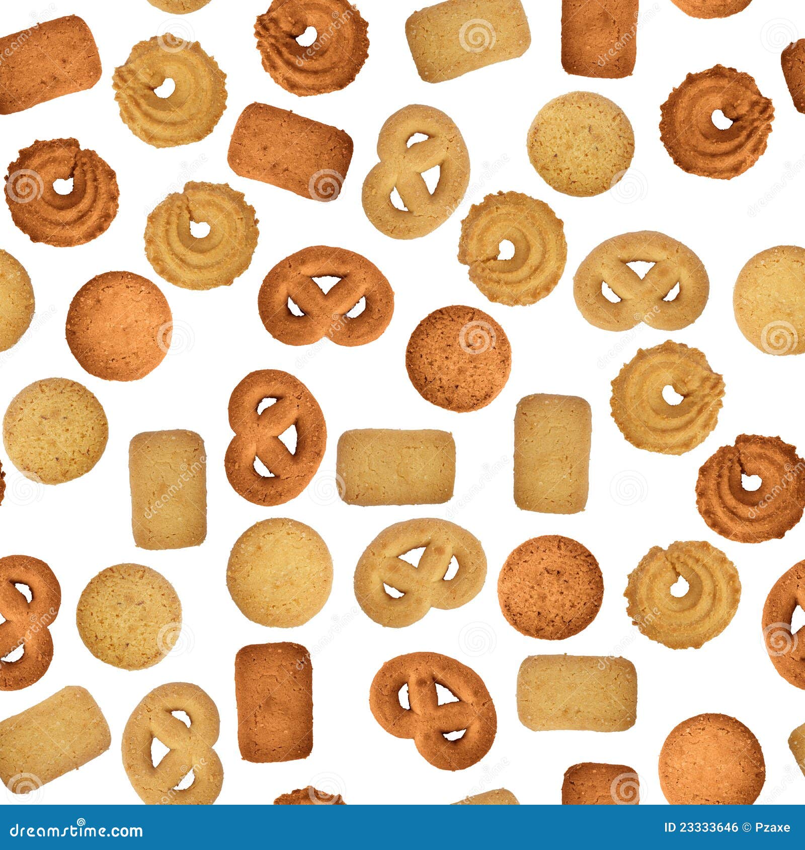 Seamless Cookie Texture