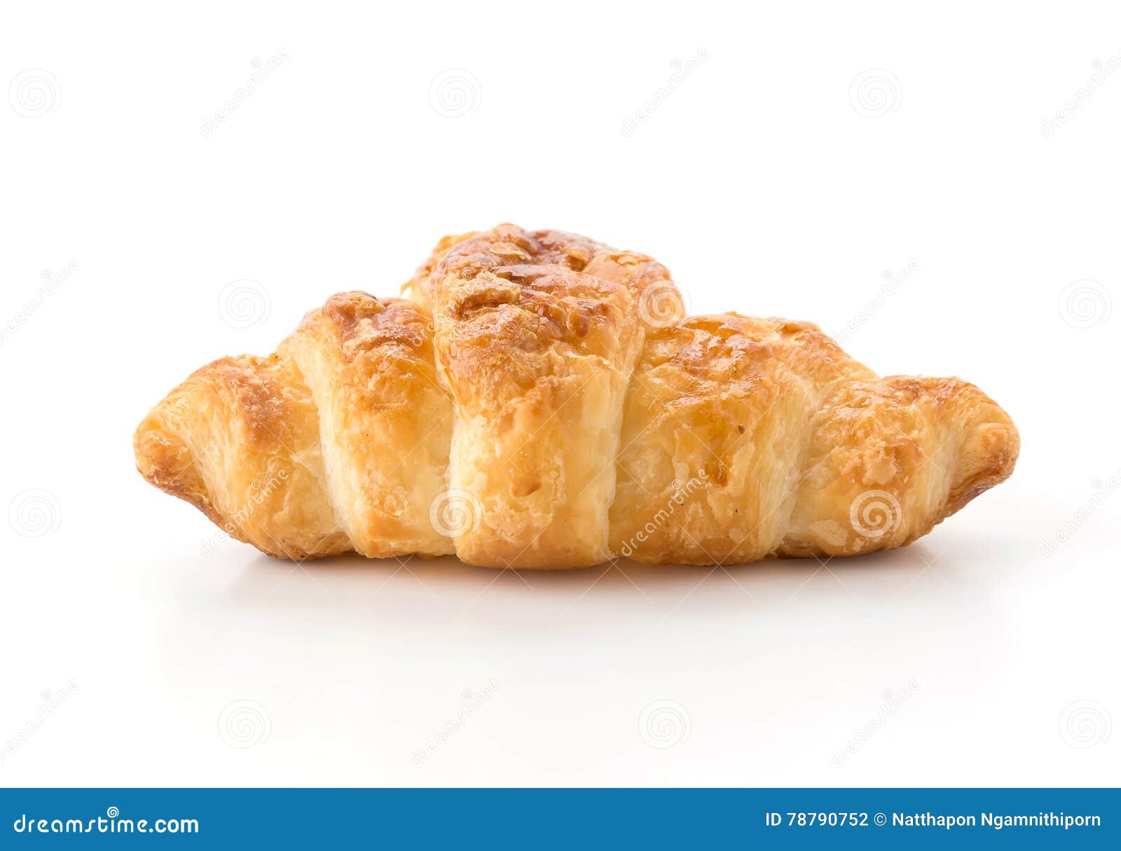 Butter croissant stock photo. Image of golden, sweet - 78790752