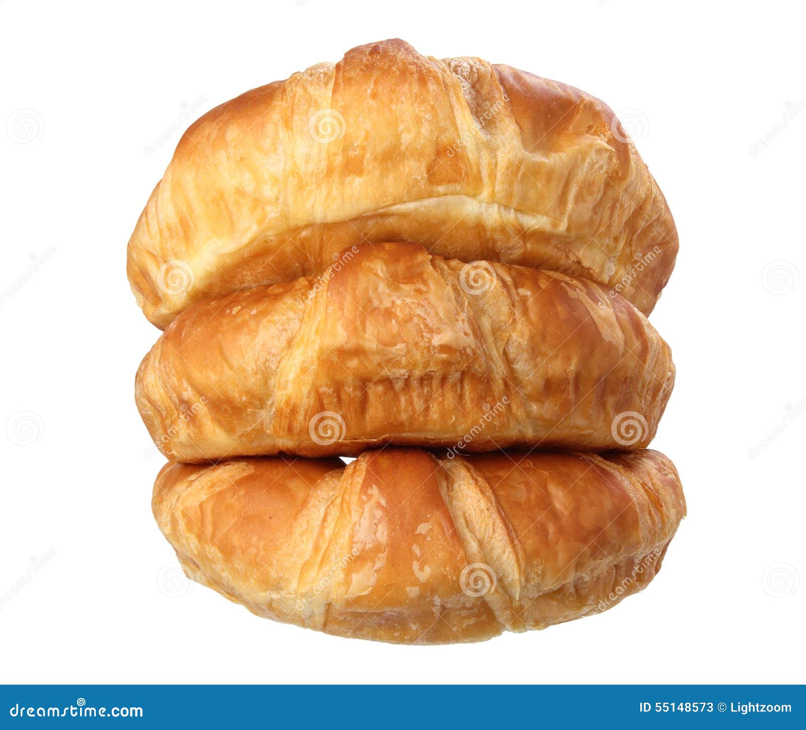 Butter Croissants stock image. Image of golden, croissant - 55148573