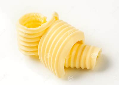 Butter curls stock image. Image of dairy, studio, margarine - 19145677