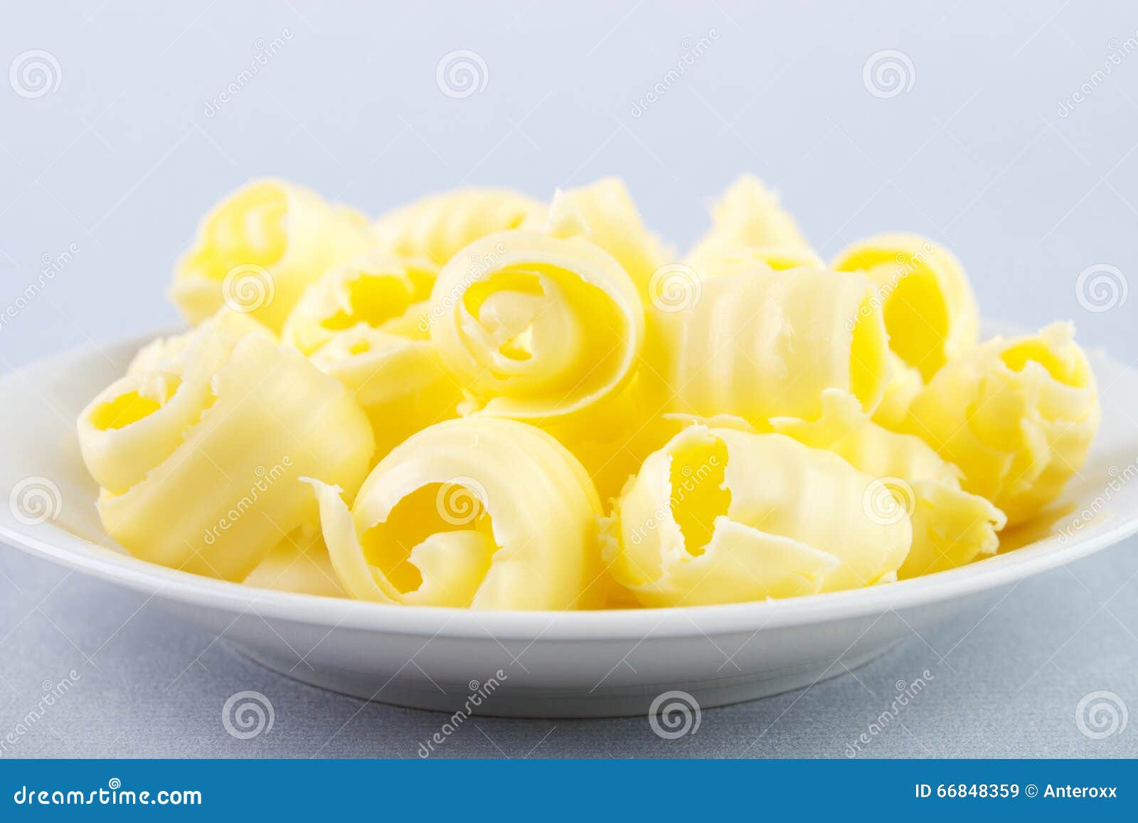 Butter curls stock image. Image of butter, curls, dairy - 66848359