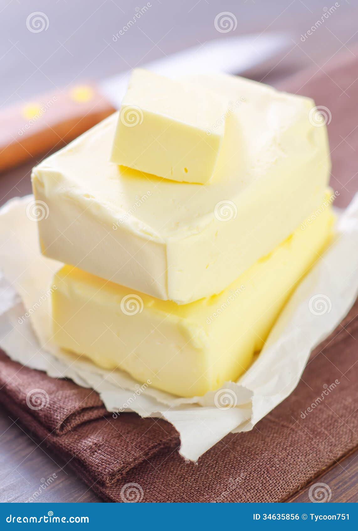 Butter stock photo. Image of fresh, knife, butter, ingredient - 34635856