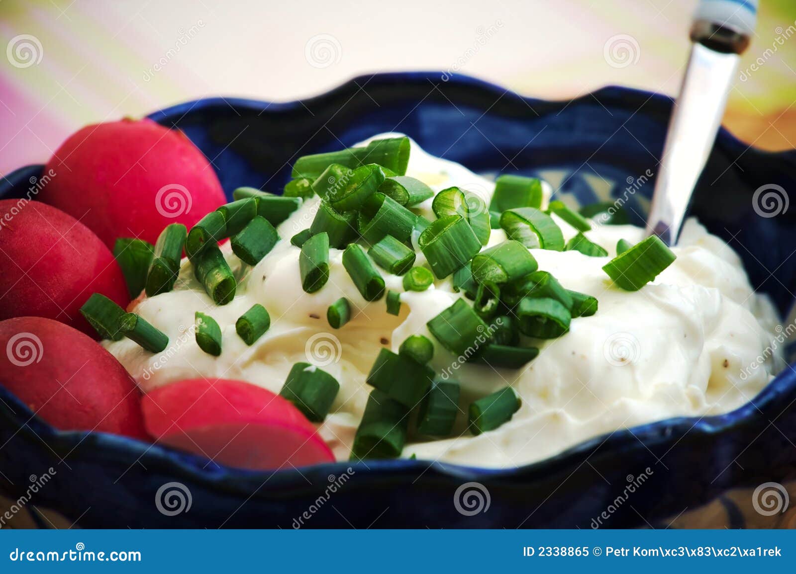 Butter and Green Garnish stock image. Image of bowl, scallions - 2338865