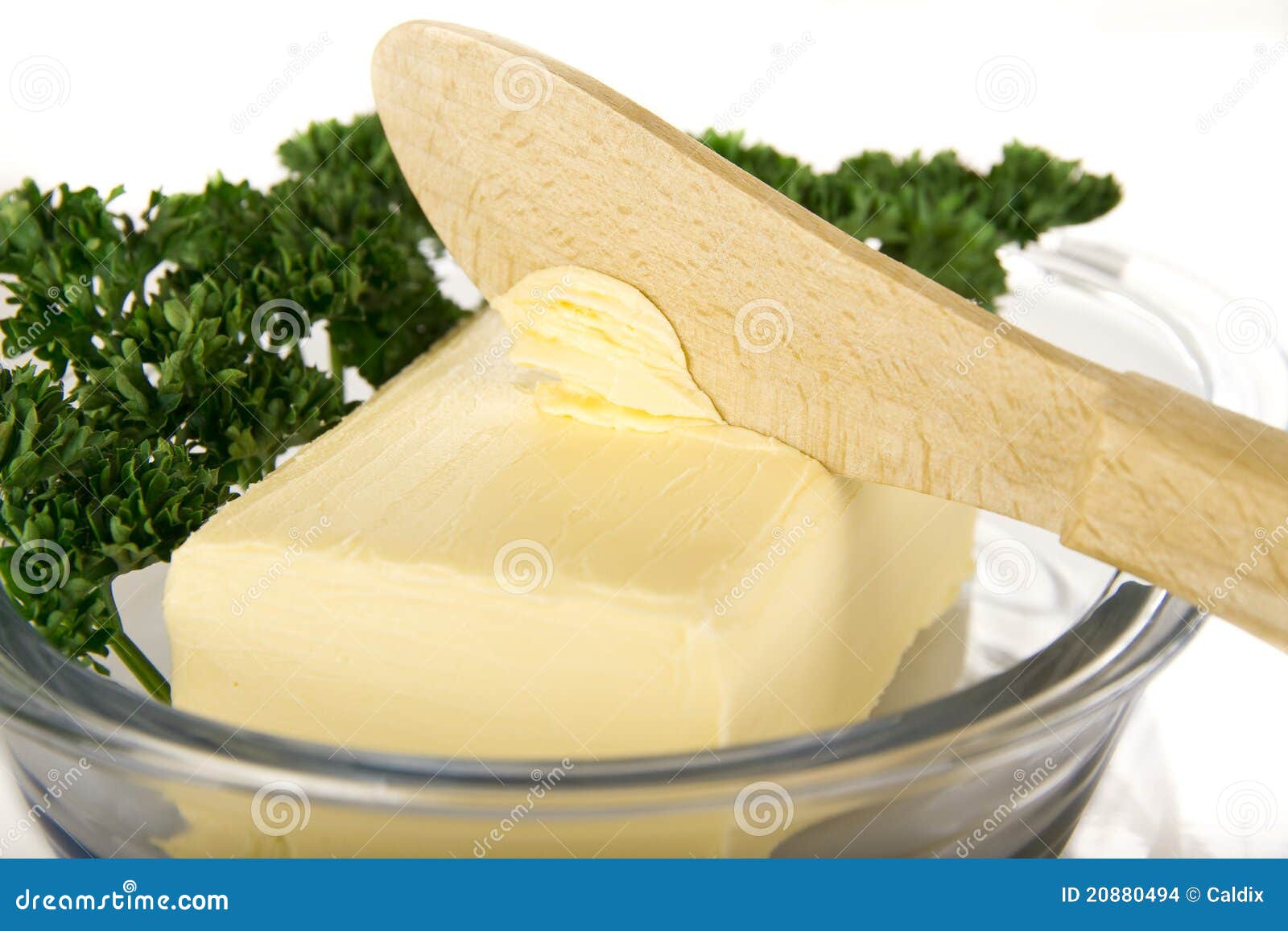 Butter with knife stock photo. Image of knife, lunch - 20880494