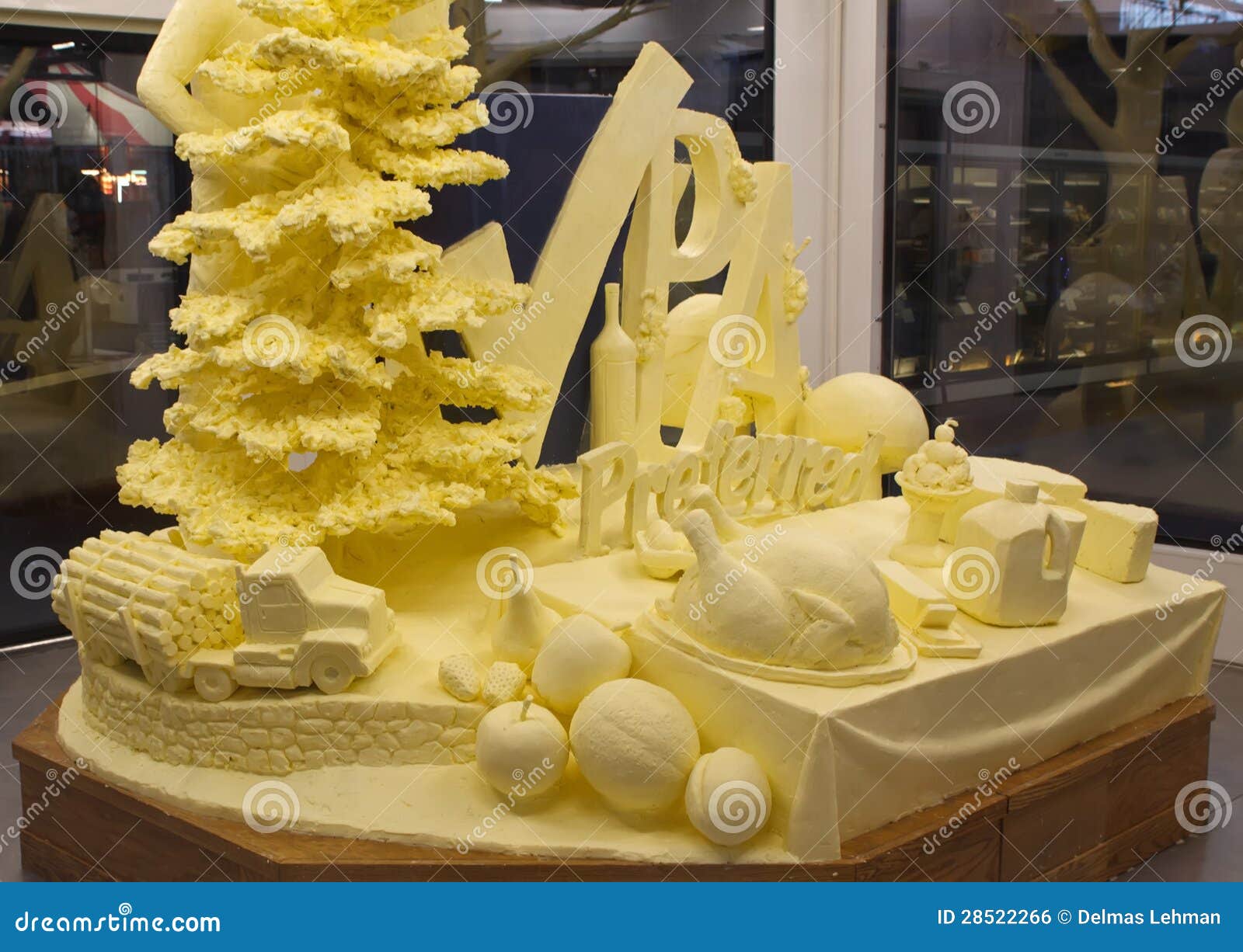 Butter Sculpture editorial photo. Image of butter, farm - 28522266