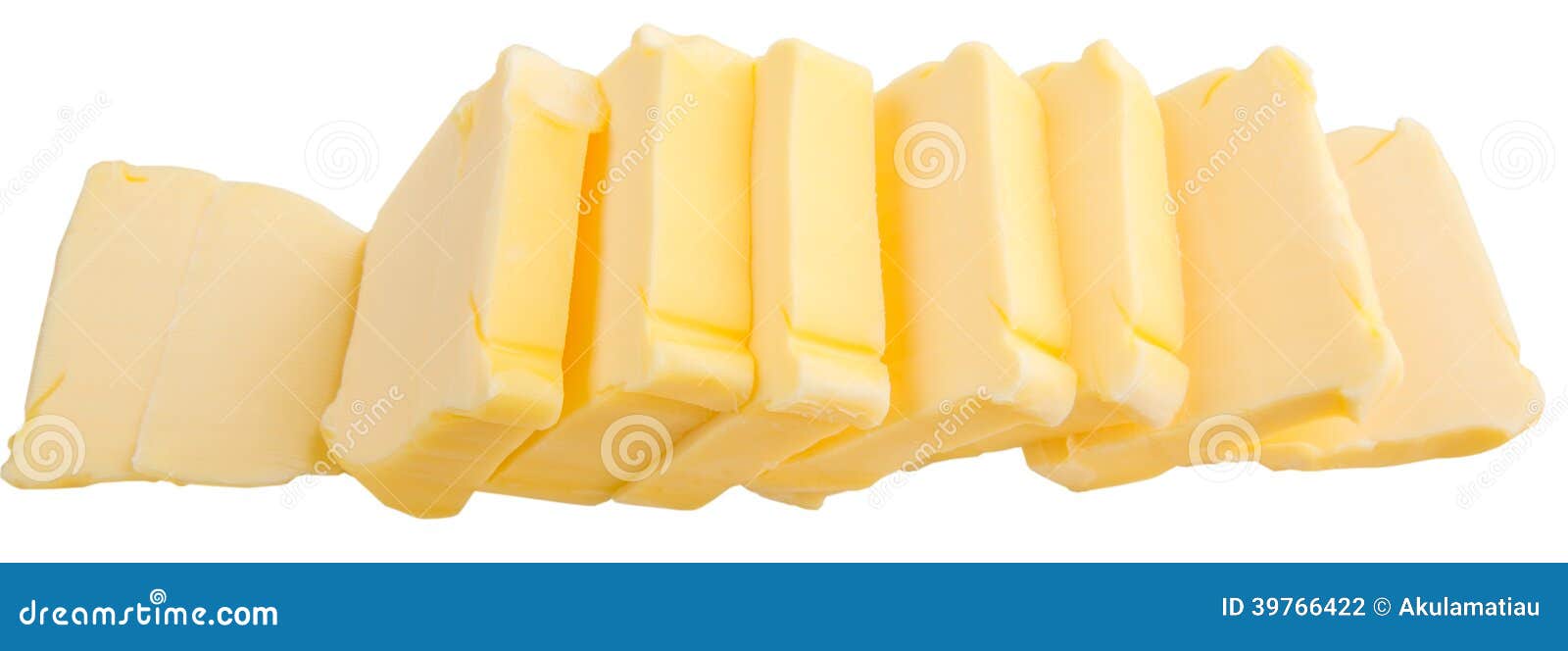 Butter Slices IV stock photo. Image of margarine, dairy - 39766422