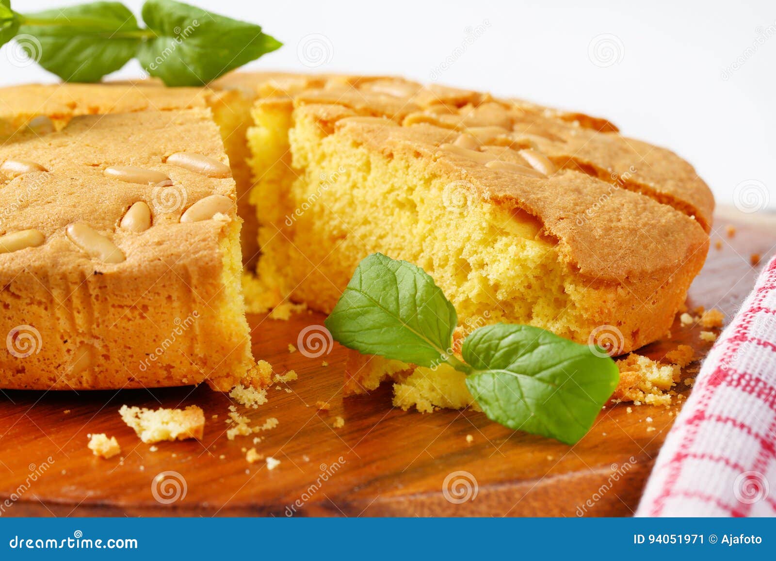 Butter sponge cake stock image. Image of butter, slices - 94051971