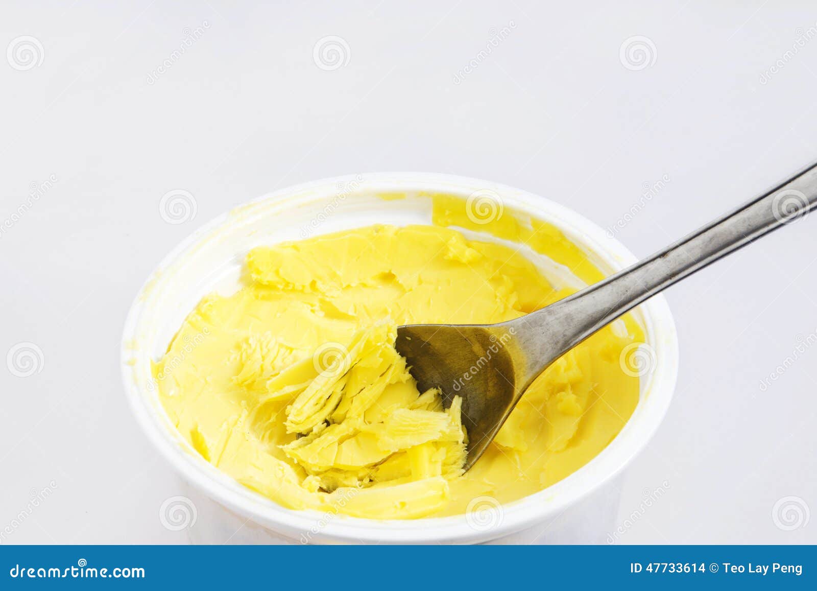Butter with spoon stock photo. Image of clarified, cooking - 47733614