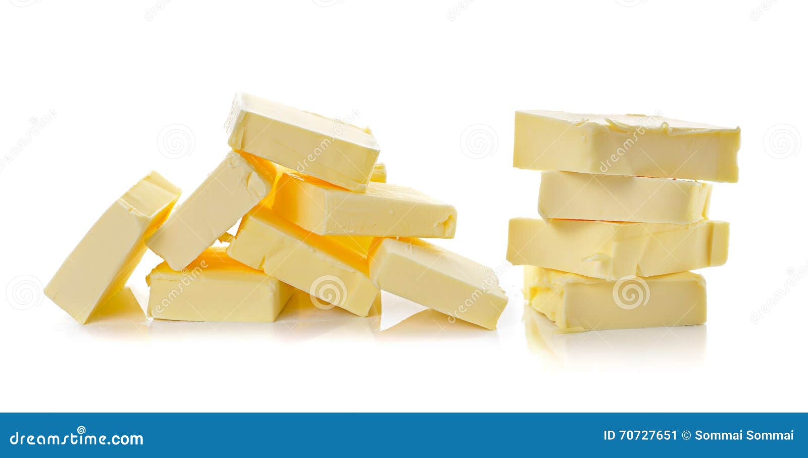 Butter on white background stock image. Image of plate - 70727651