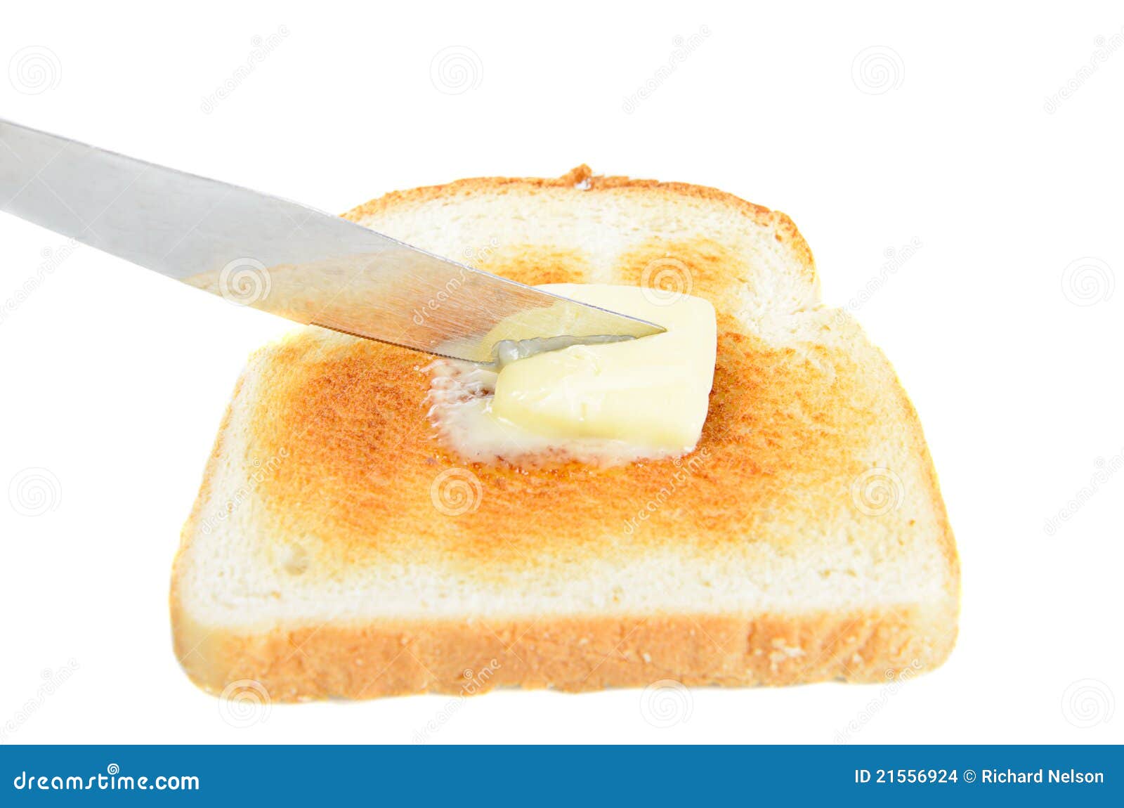 Buttered Toast stock photo. Image of slice, lunch, nutrition - 21556924