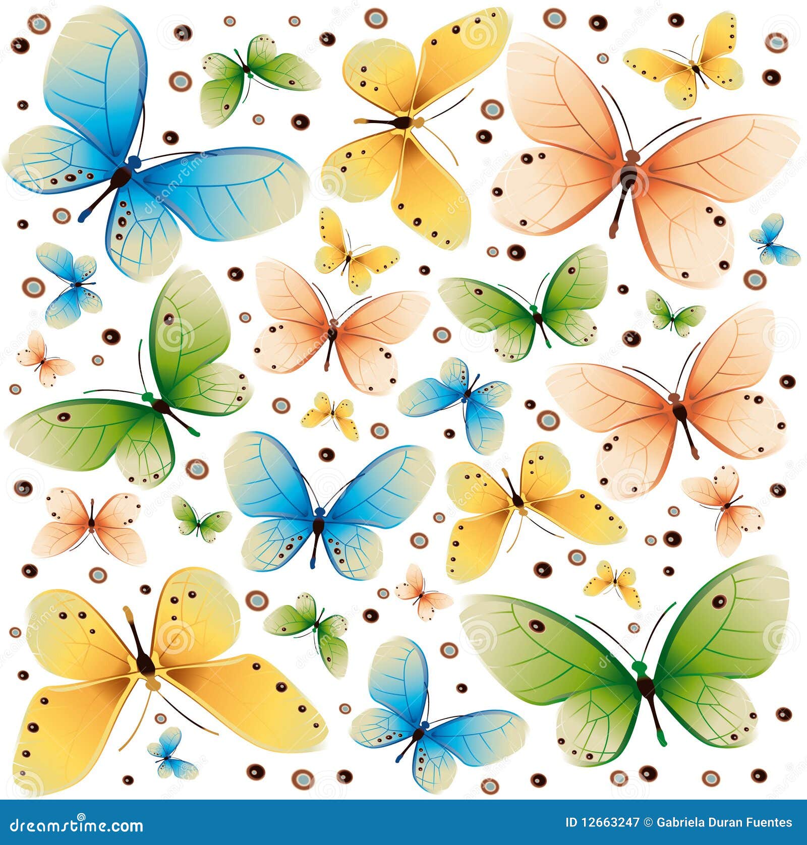 Butterflies Colors Texture 2 Stock Vector - Illustration of gift ...