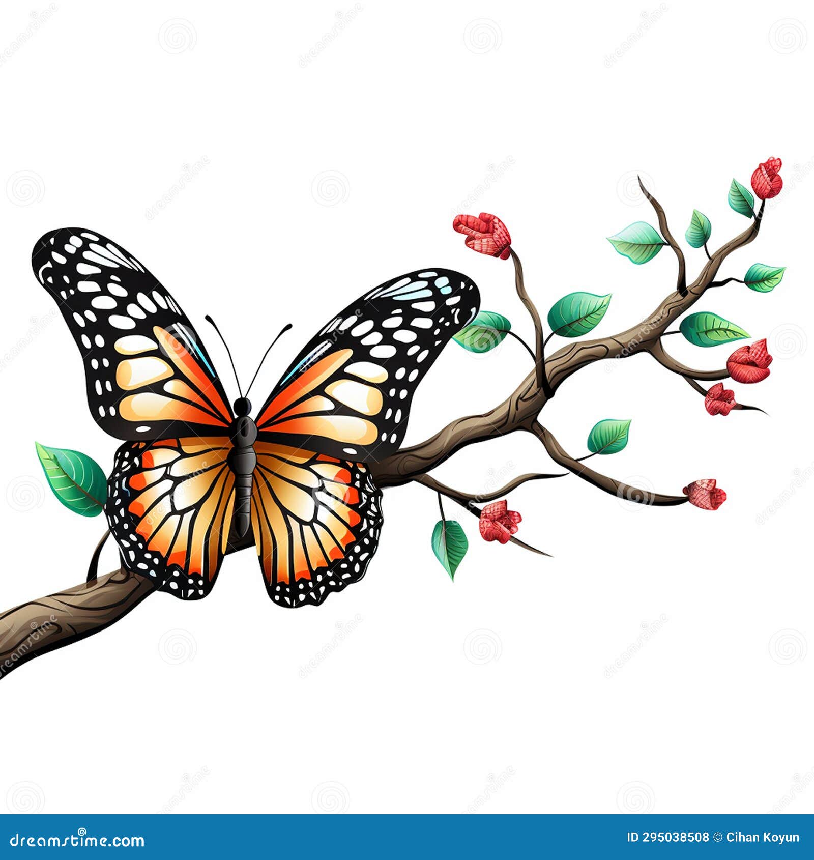 Butterflies in Nature a Reminder of the Beauty of the World Stock ...