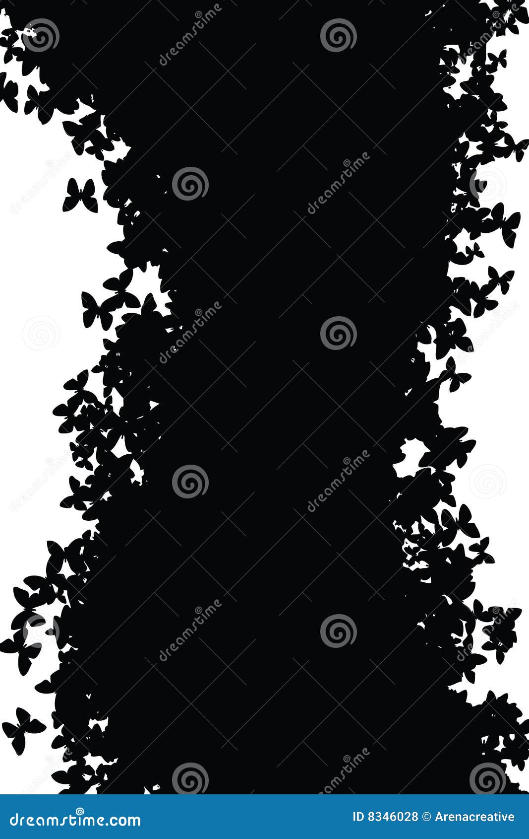 Butterflies Vector Layout stock vector. Illustration of insect - 8346028