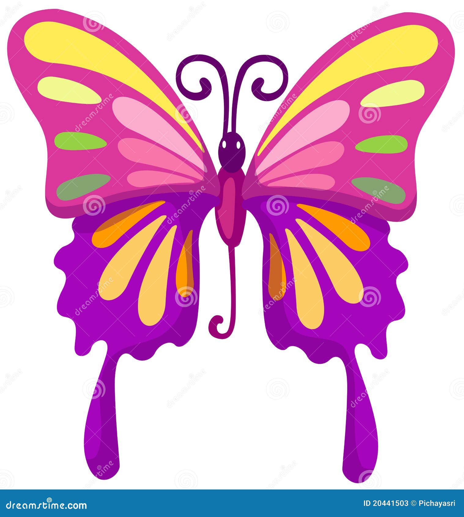 Butterfly Cartoons, Illustrations & Vector Stock Images - 493290 ...