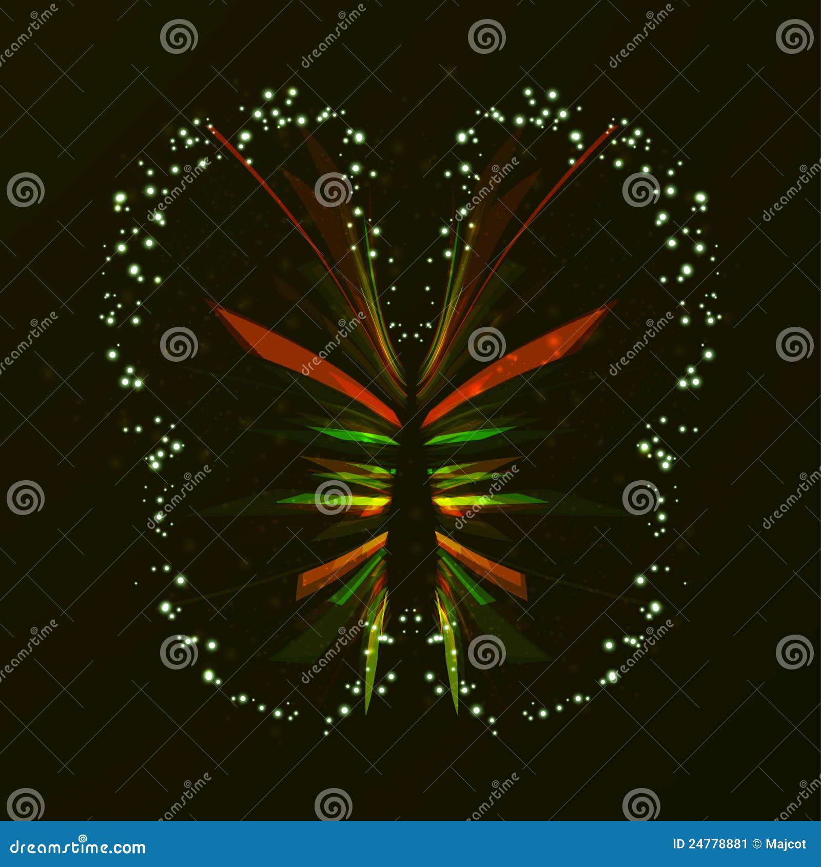 Butterfly abstract stock vector. Illustration of concept - 24778881