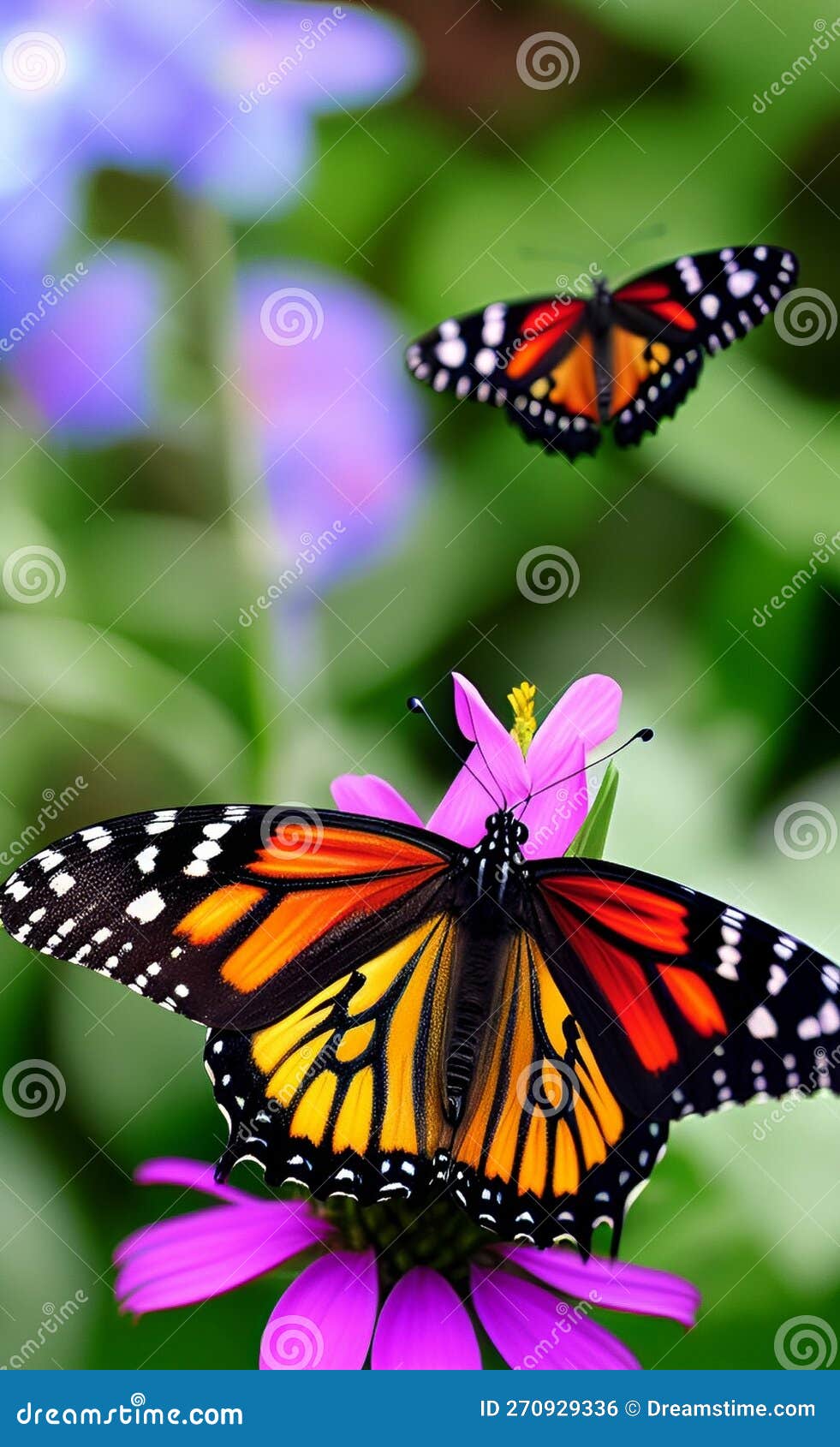 Butterfly Artwork Artificial Intelligence Illustration Stock ...