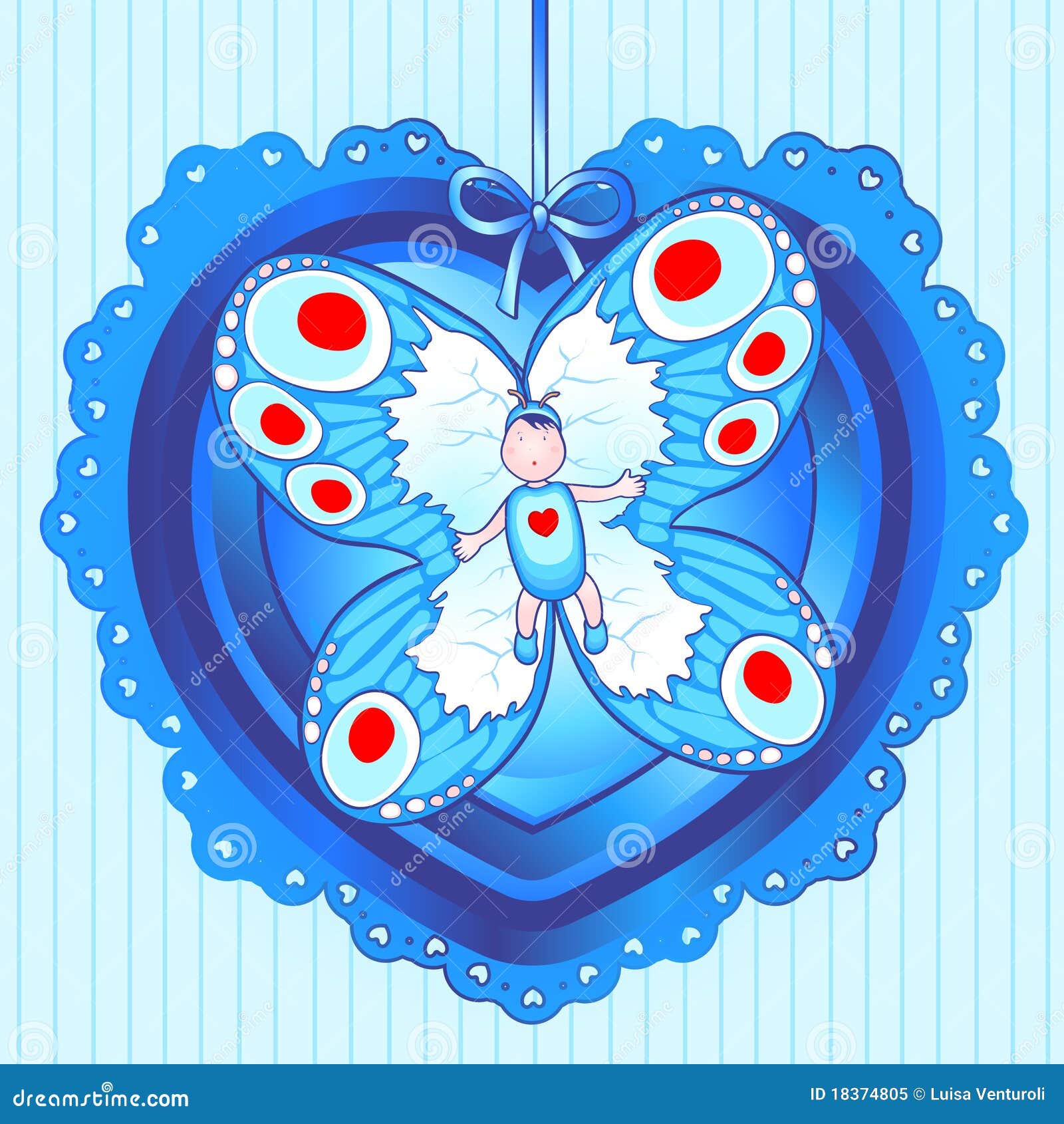 Butterfly Birth. Silhouettes Butterfly Caterpillar And Cocoon Cartoon ...