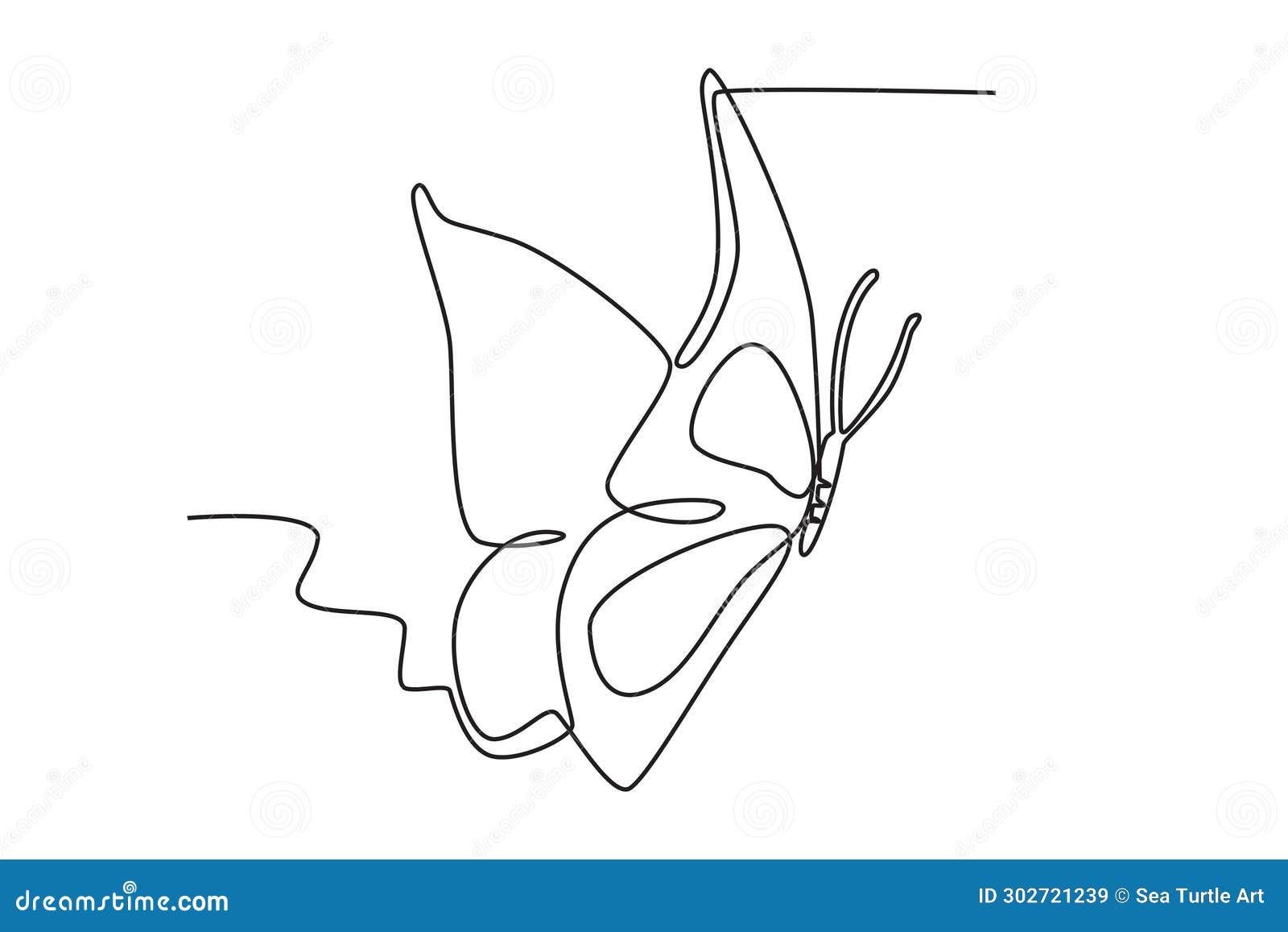 A Butterfly with Beautiful Wing Patterns Stock Vector - Illustration of ...