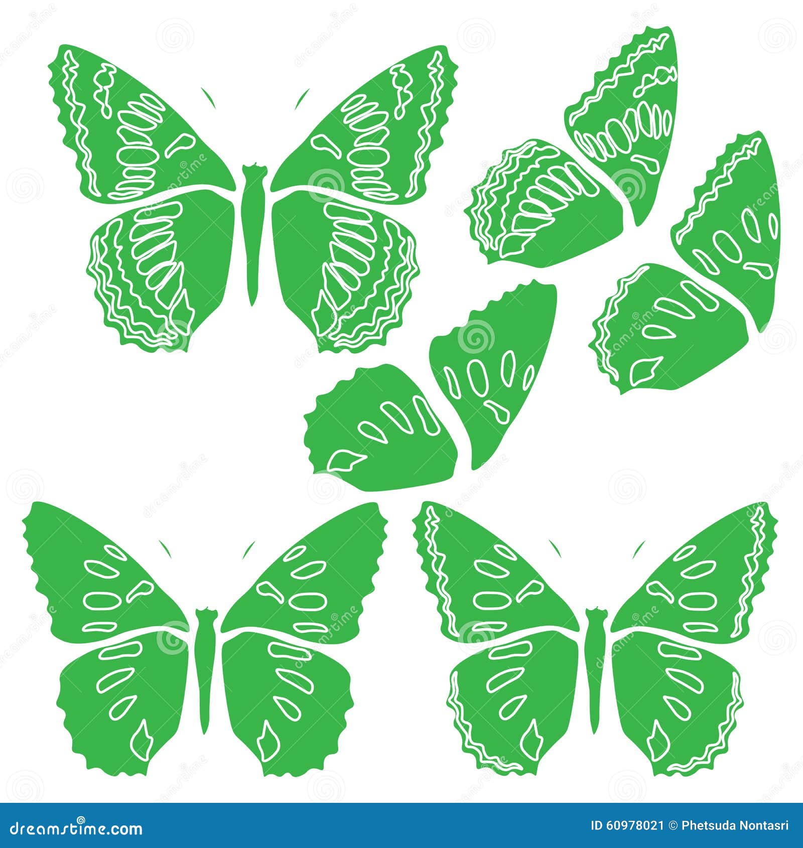 Butterfly Cover Tile Fabric Pattern Background Illustration Design ...