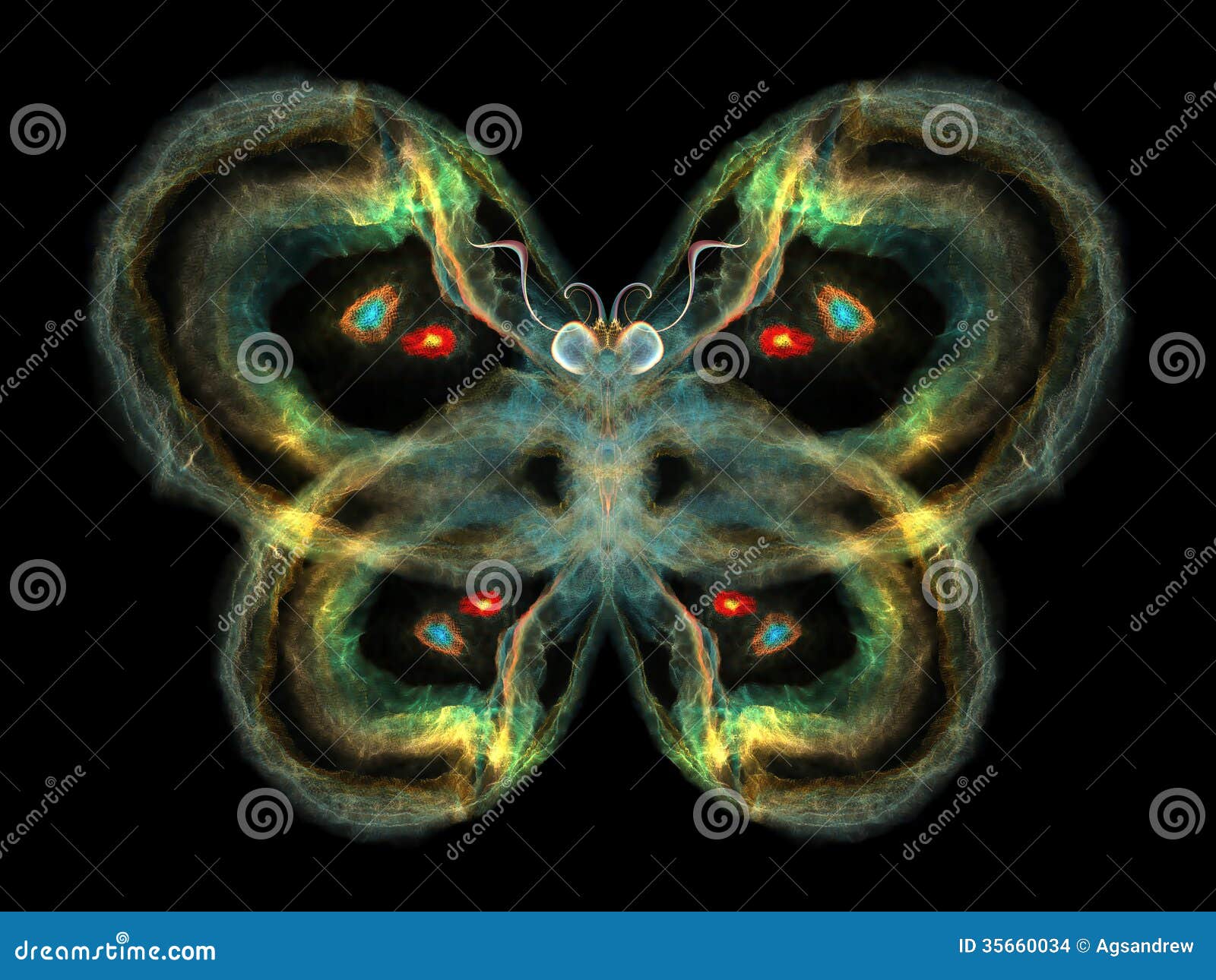 Butterfly Design stock illustration. Illustration of beautiful - 35660034