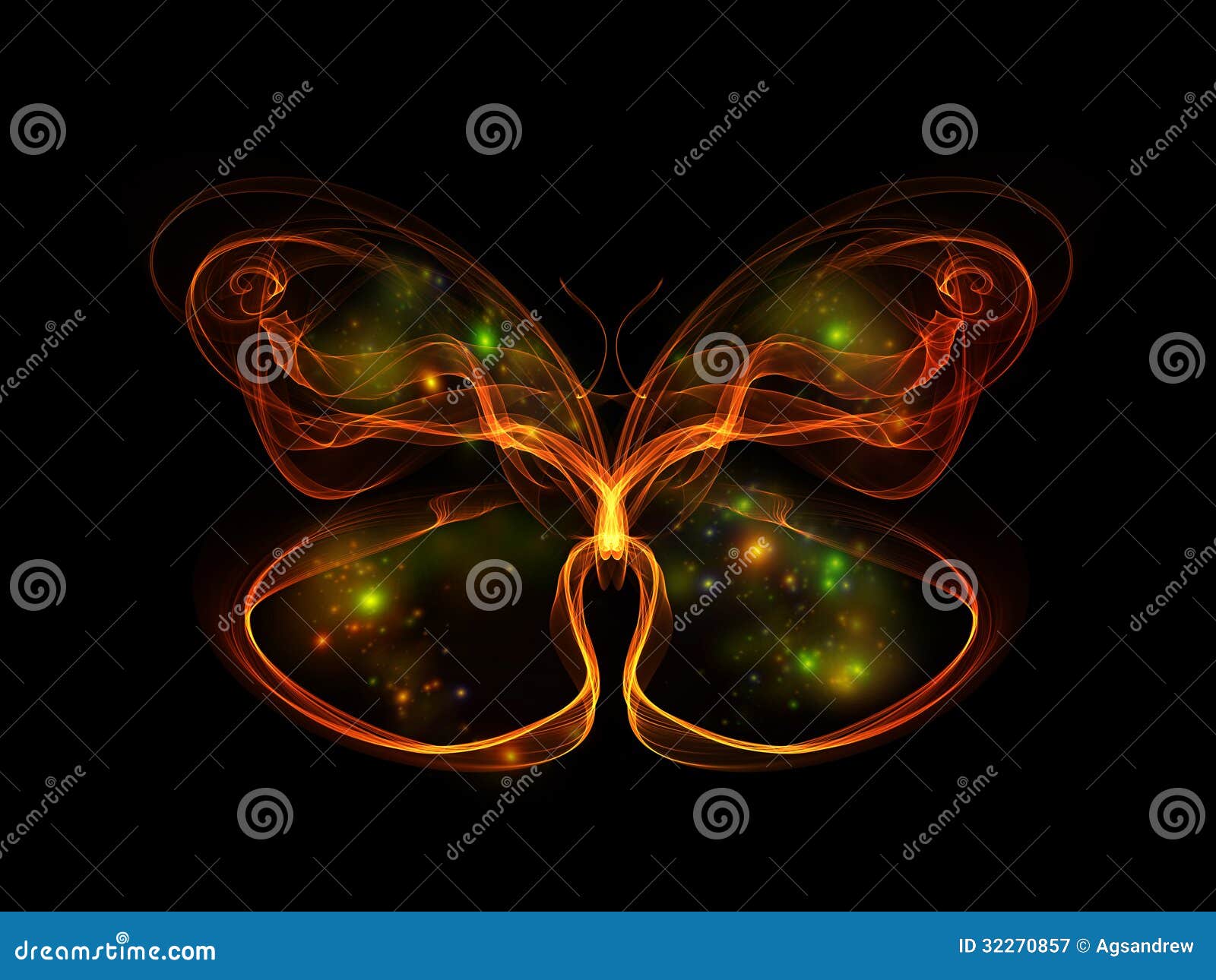 Butterfly Element stock illustration. Illustration of representation ...