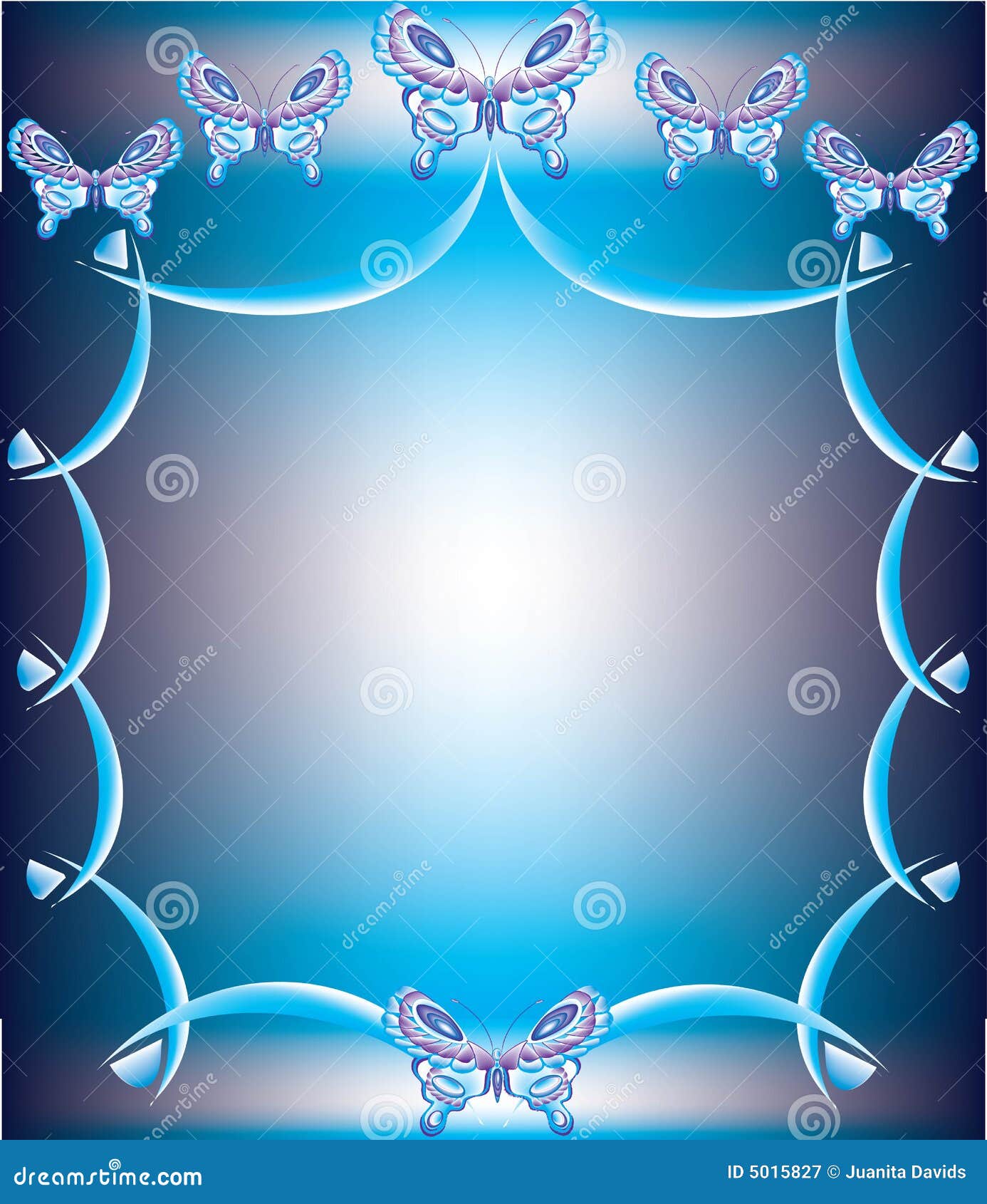 Butterfly frame stock illustration. Illustration of frames - 5015827
