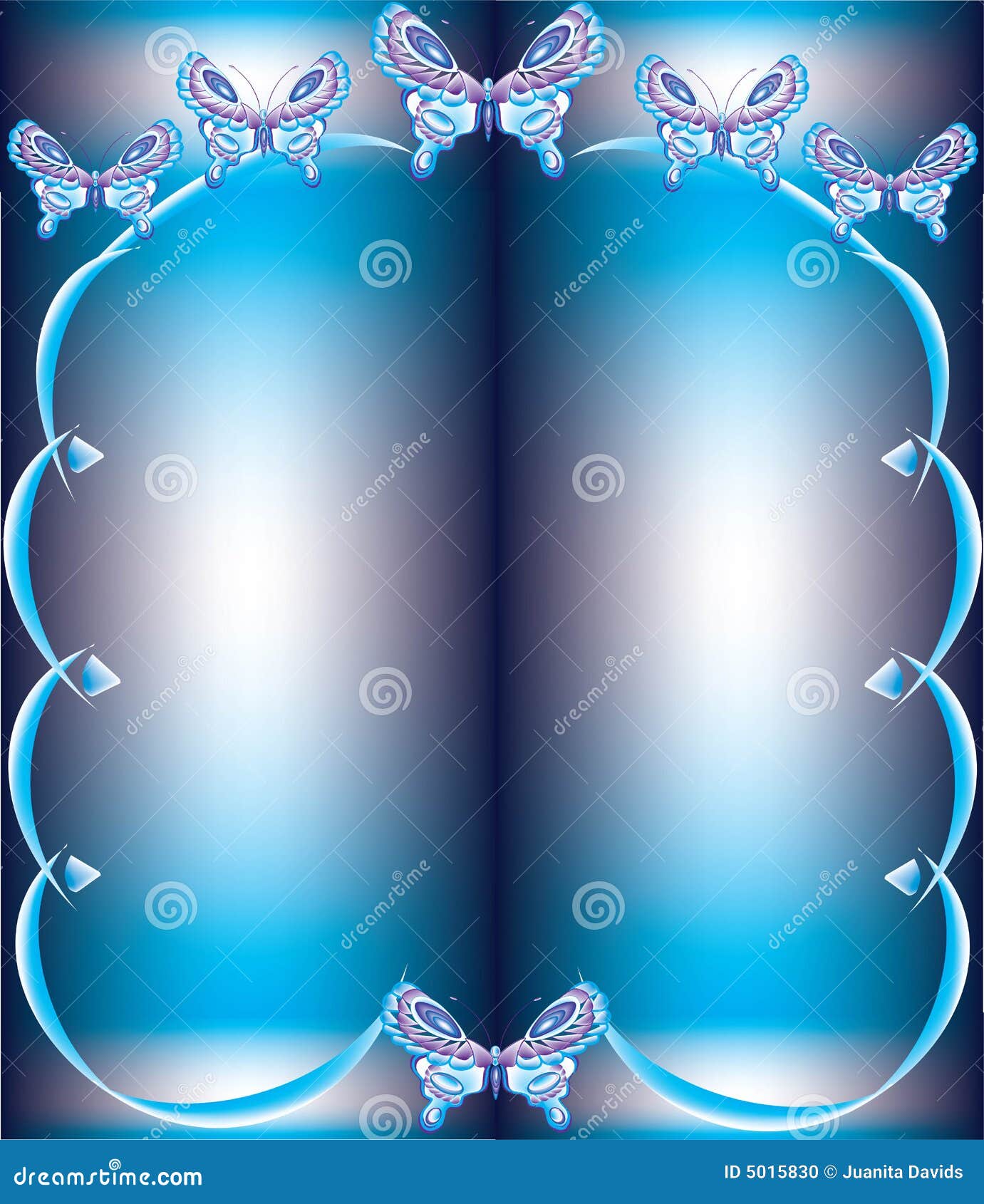 Butterfly frame stock illustration. Illustration of journey - 5015830