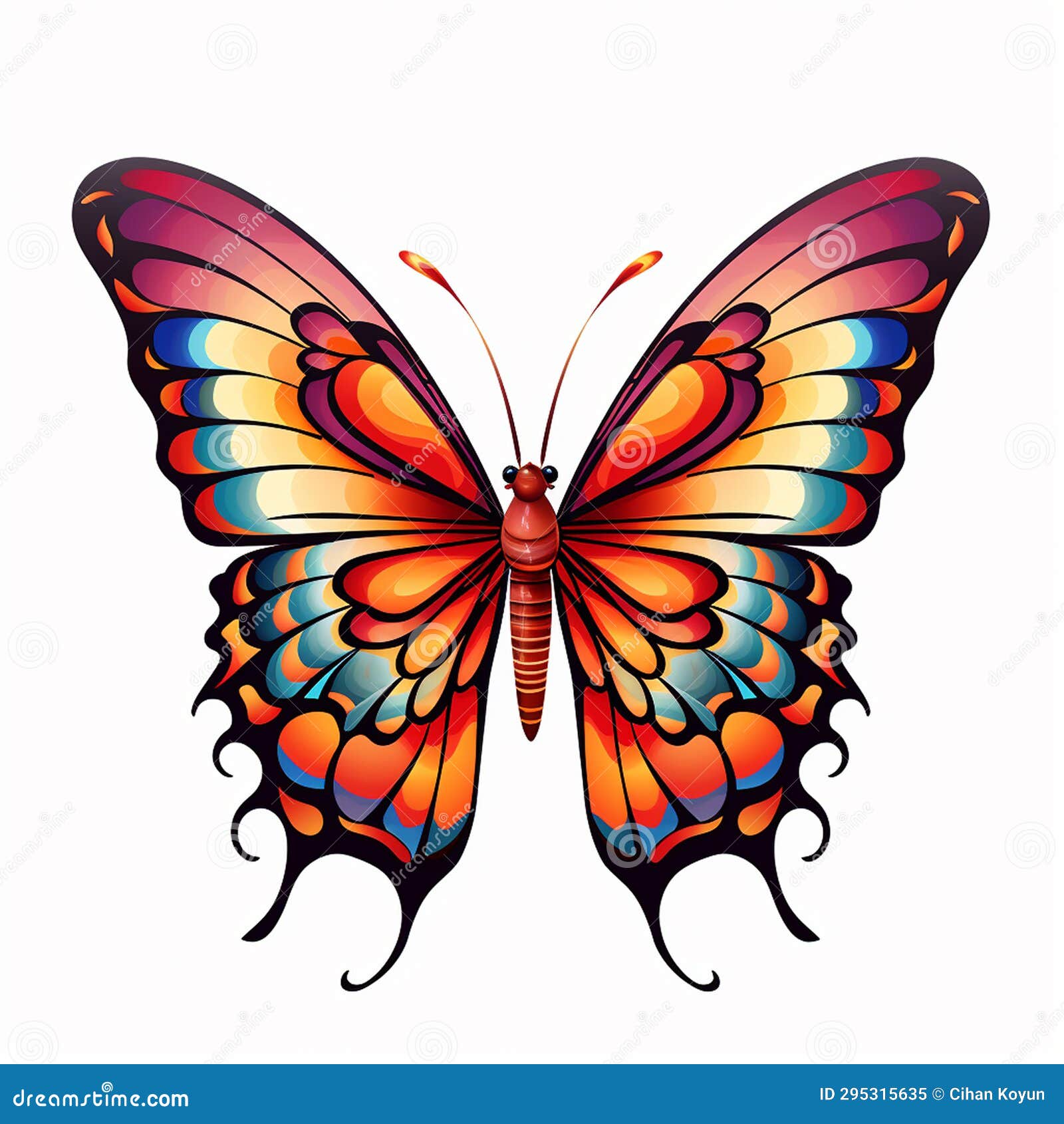 Butterfly Freedom a Creature that Can Soar through the Air Stock ...