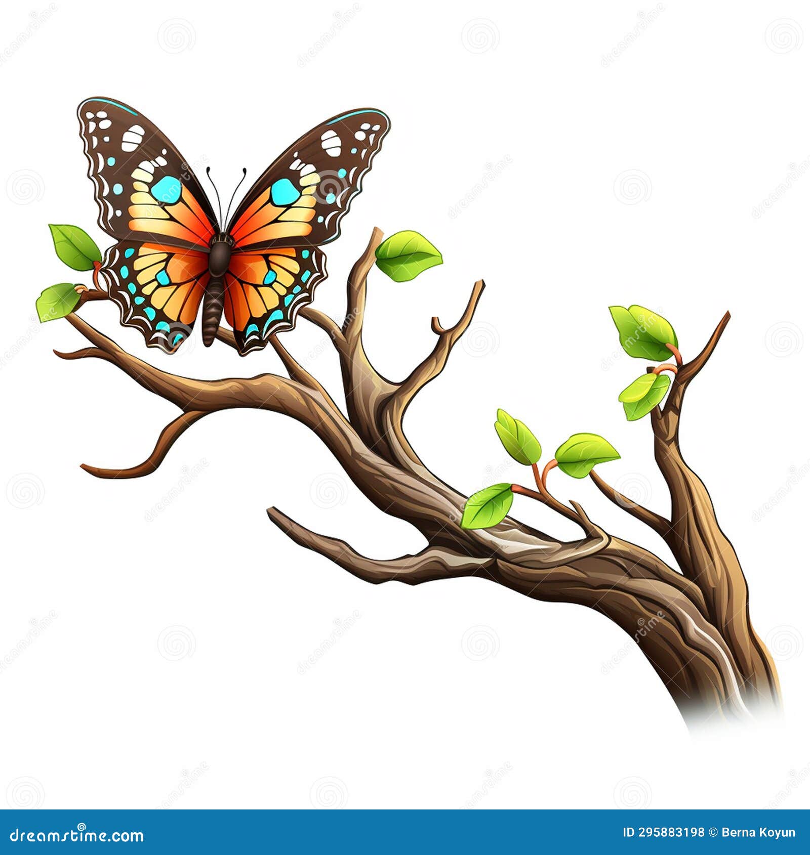 Butterfly freedom stock illustration. Illustration of birdwing - 295883198